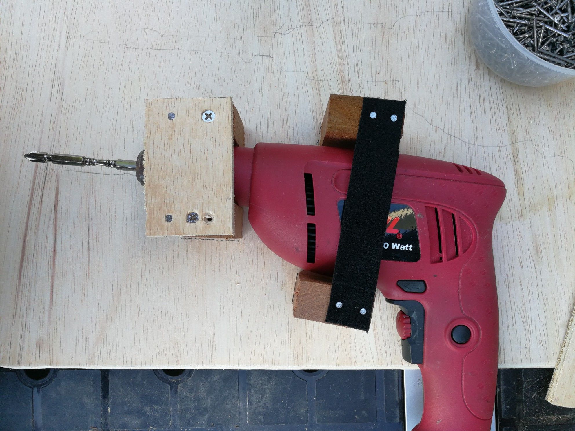 Portable Outdoor Workshop - Power Tool Tote Board : 4 Steps (with ...