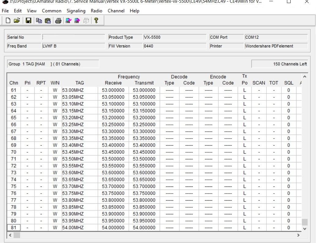 Vertex VX-5500L 6 Meter Band Modification (50–54 MHz) : 5 Steps (with Pictures) - Instructables