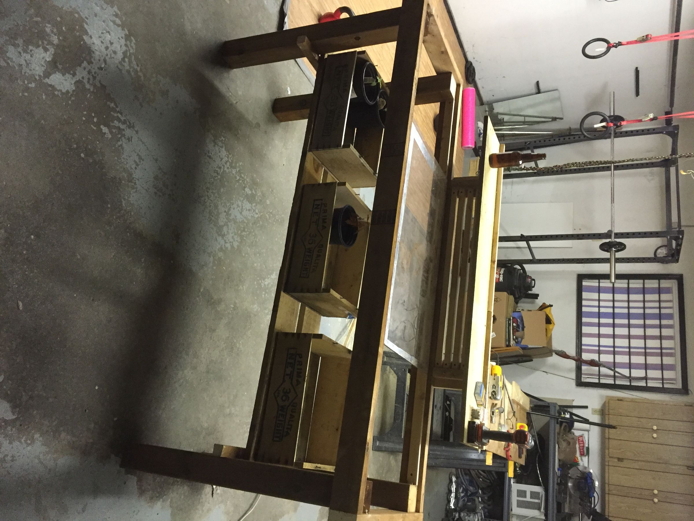 Planting Bench With Protected Growing Station : 3 Steps (with Pictures ...