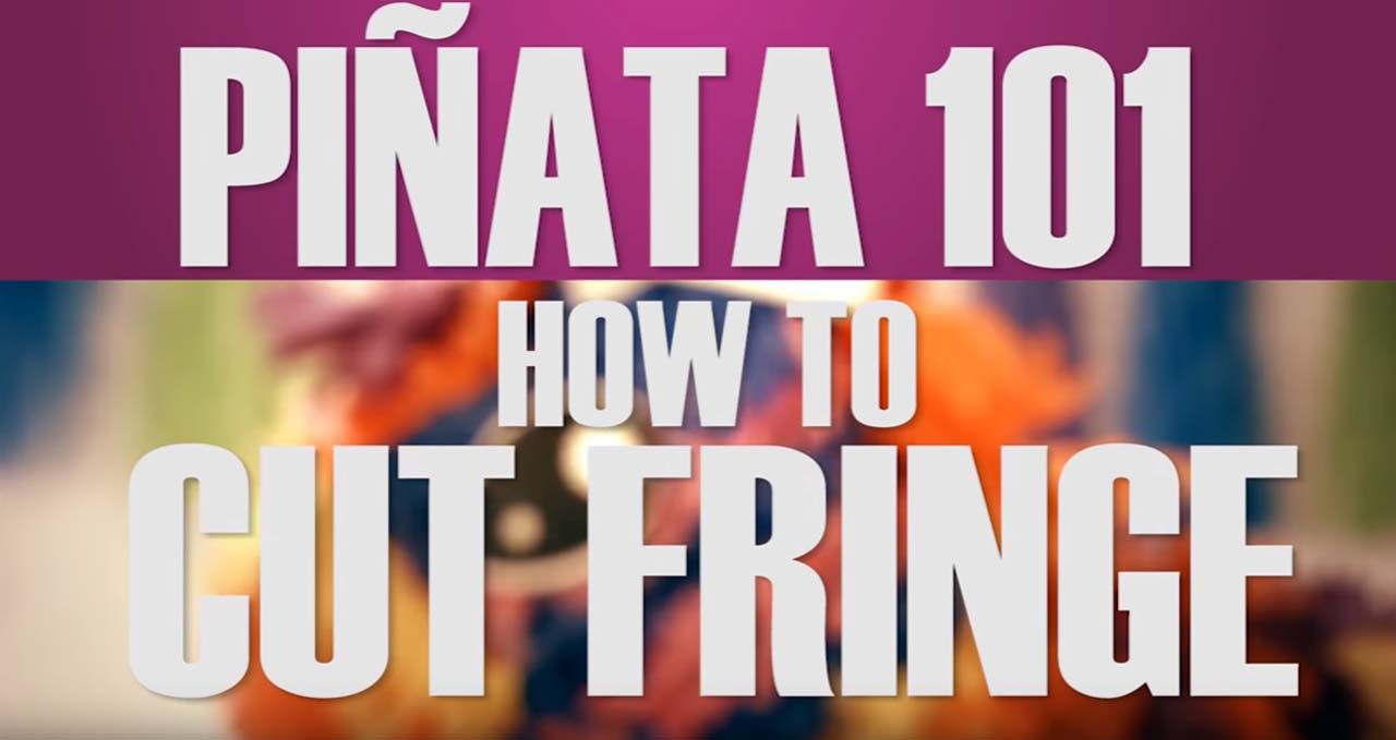 How to Cut Fringe the Way Authentic Pinata Makers Do : 5 Steps (with ...