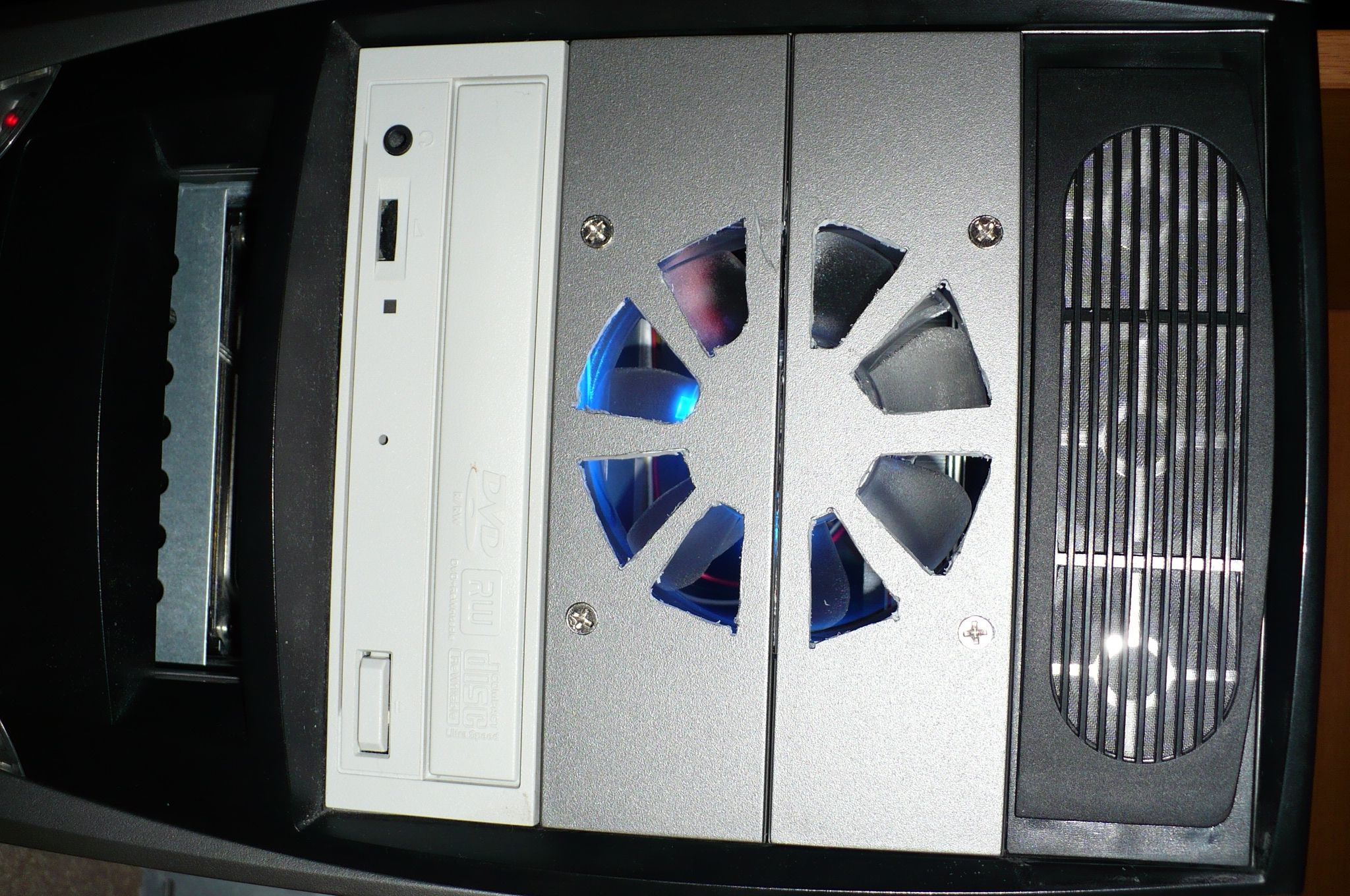 DIY CD/DVD 5.25" Bay PC Computer Cooler : 6 Steps (with Pictures ...