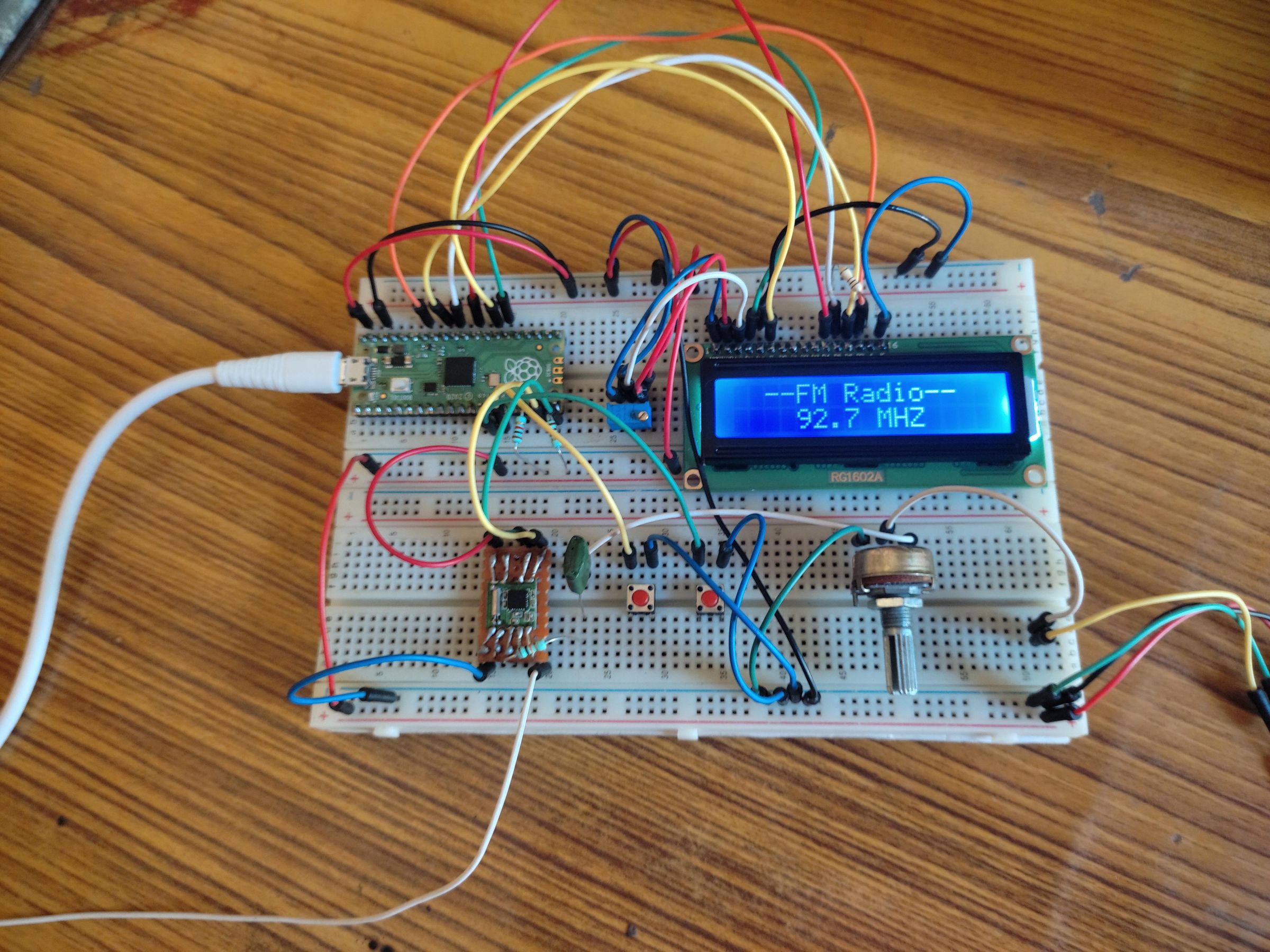 Raspberry Pi Pico and TEA5767 FM Radio : 8 Steps (with Pictures ...