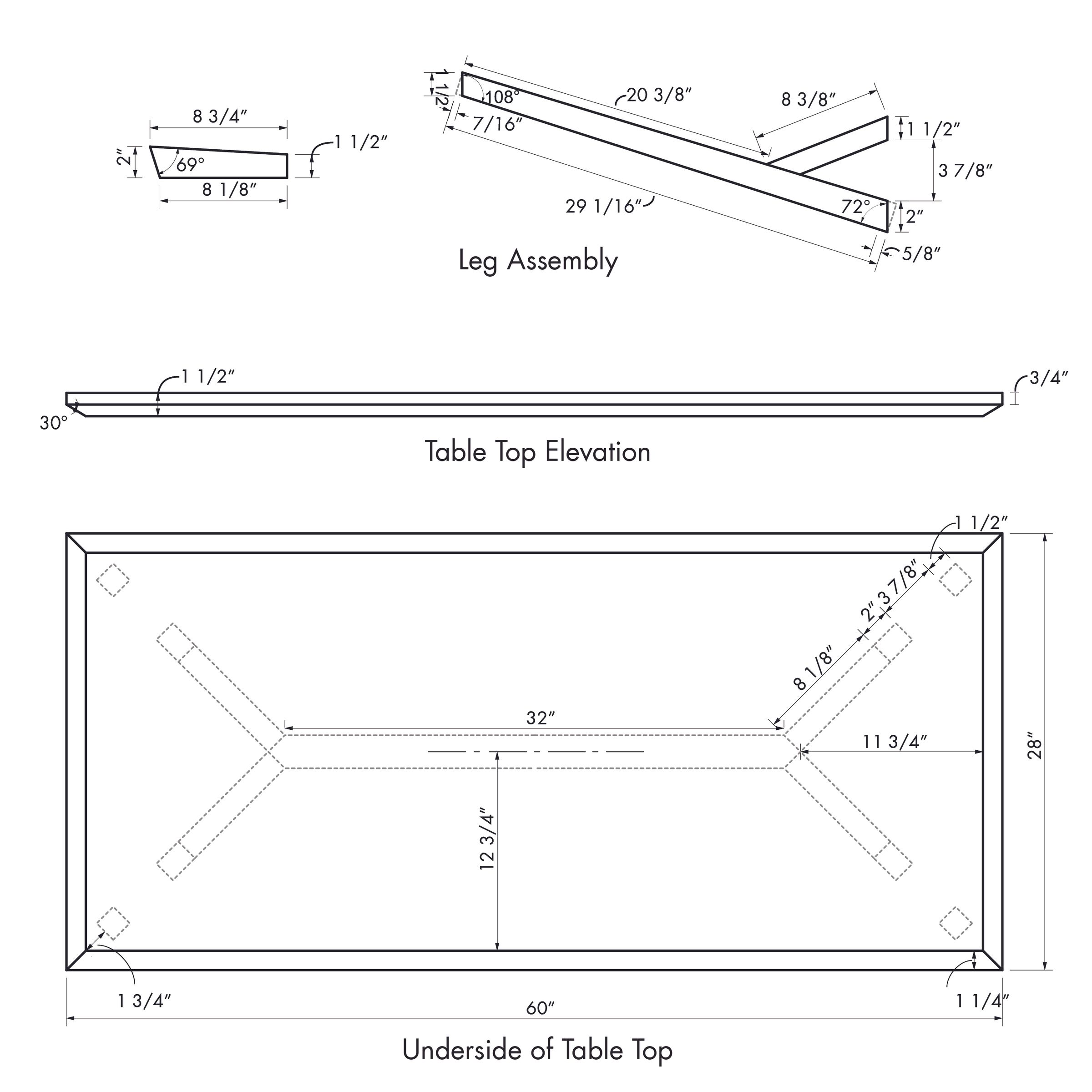 The Two-Weekend Table : 11 Steps (with Pictures) - Instructables