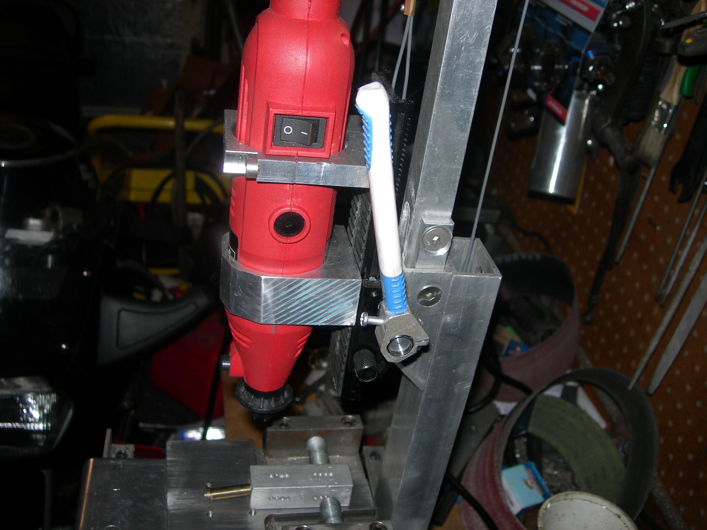 Precision High Speed Micro Drill Press From 'Useful Material' : 6 Steps ...