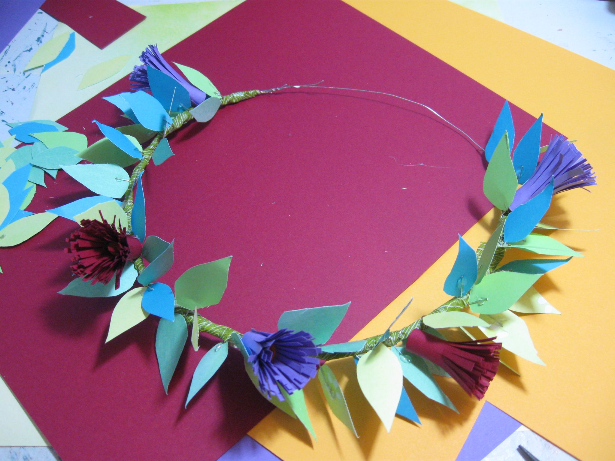 Quick and Easy Paper Flower Crown : 8 Steps (with Pictures) - Instructables