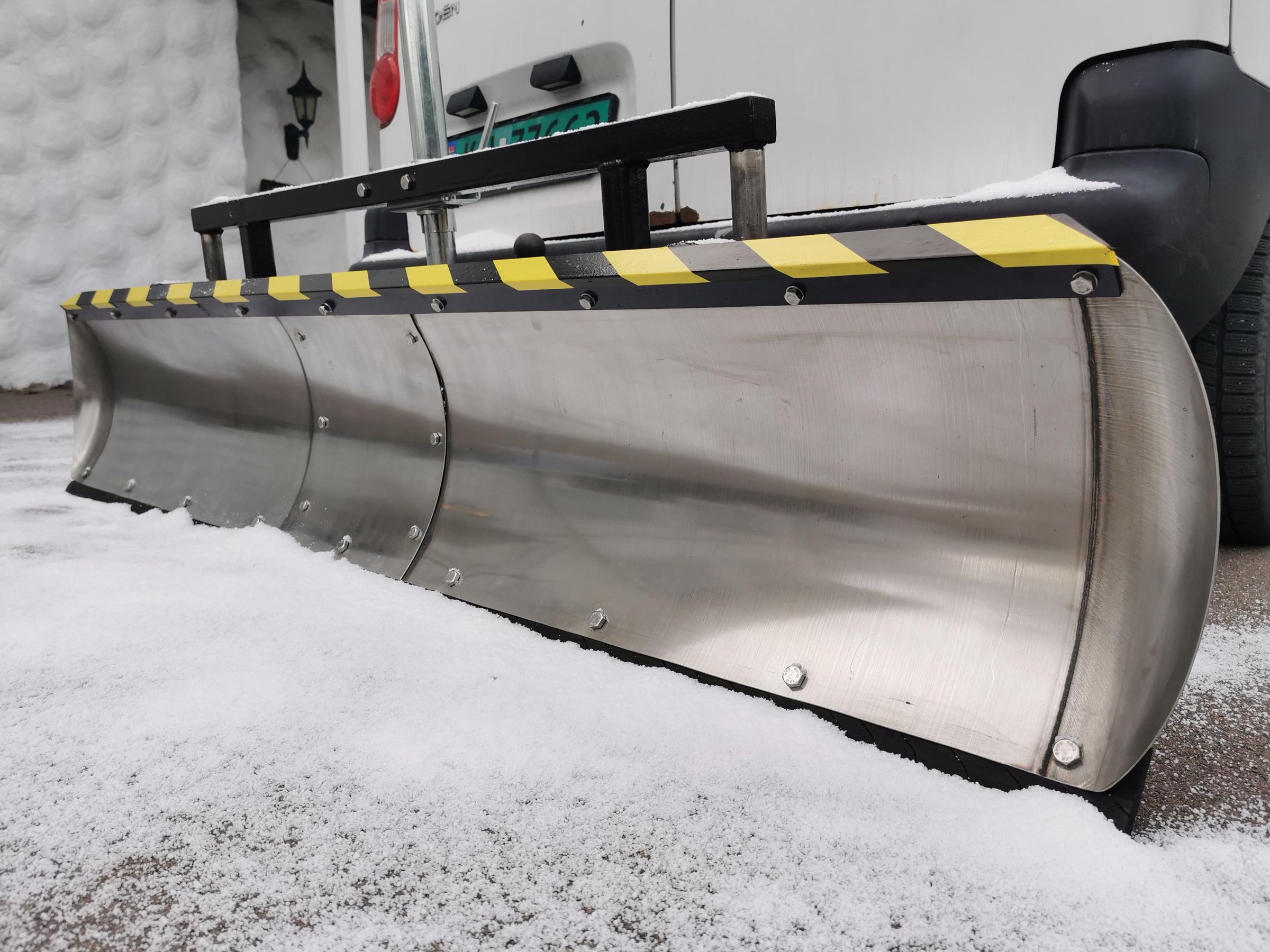 Snow Plow - Made From an Old Hot Water Tank : 8 Steps (with Pictures ...