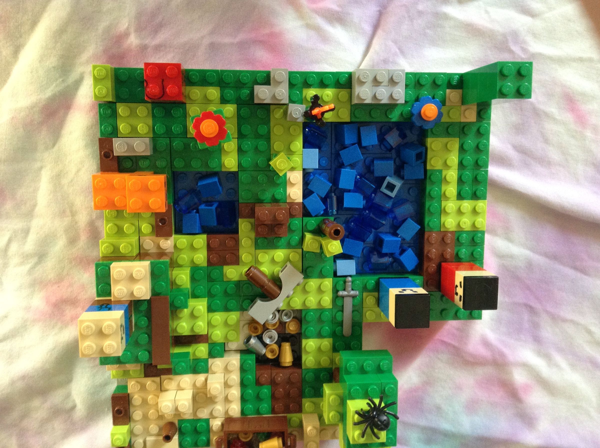 Lego Minecraft Area - Instructables