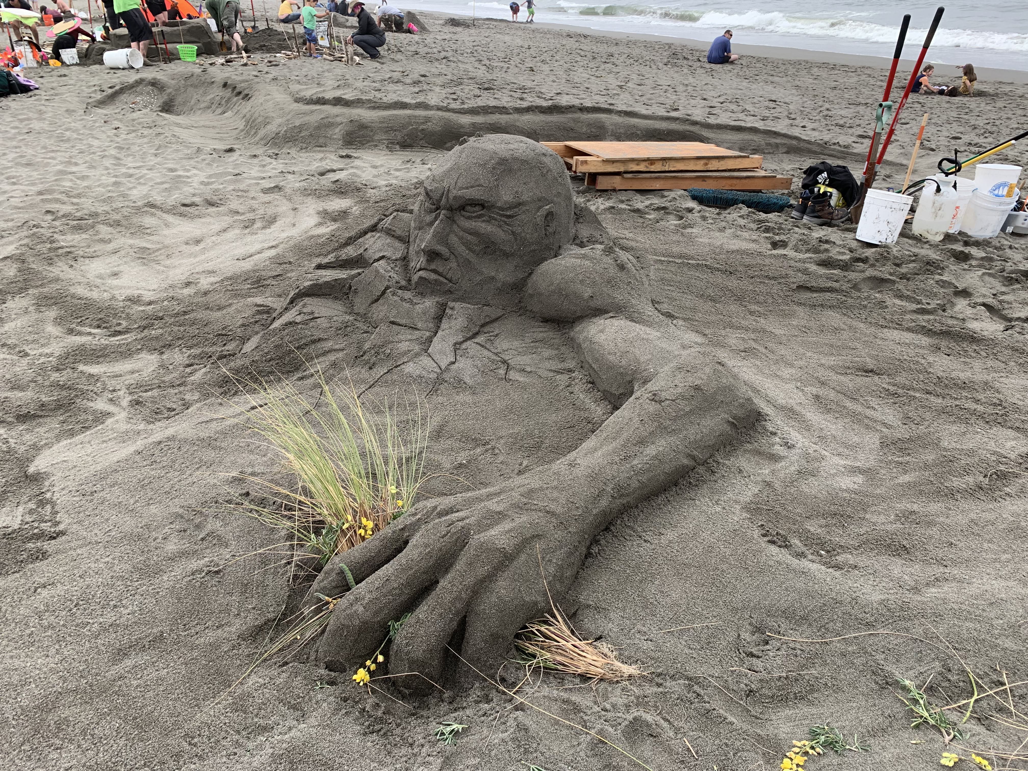 Easy Sand Sculptures