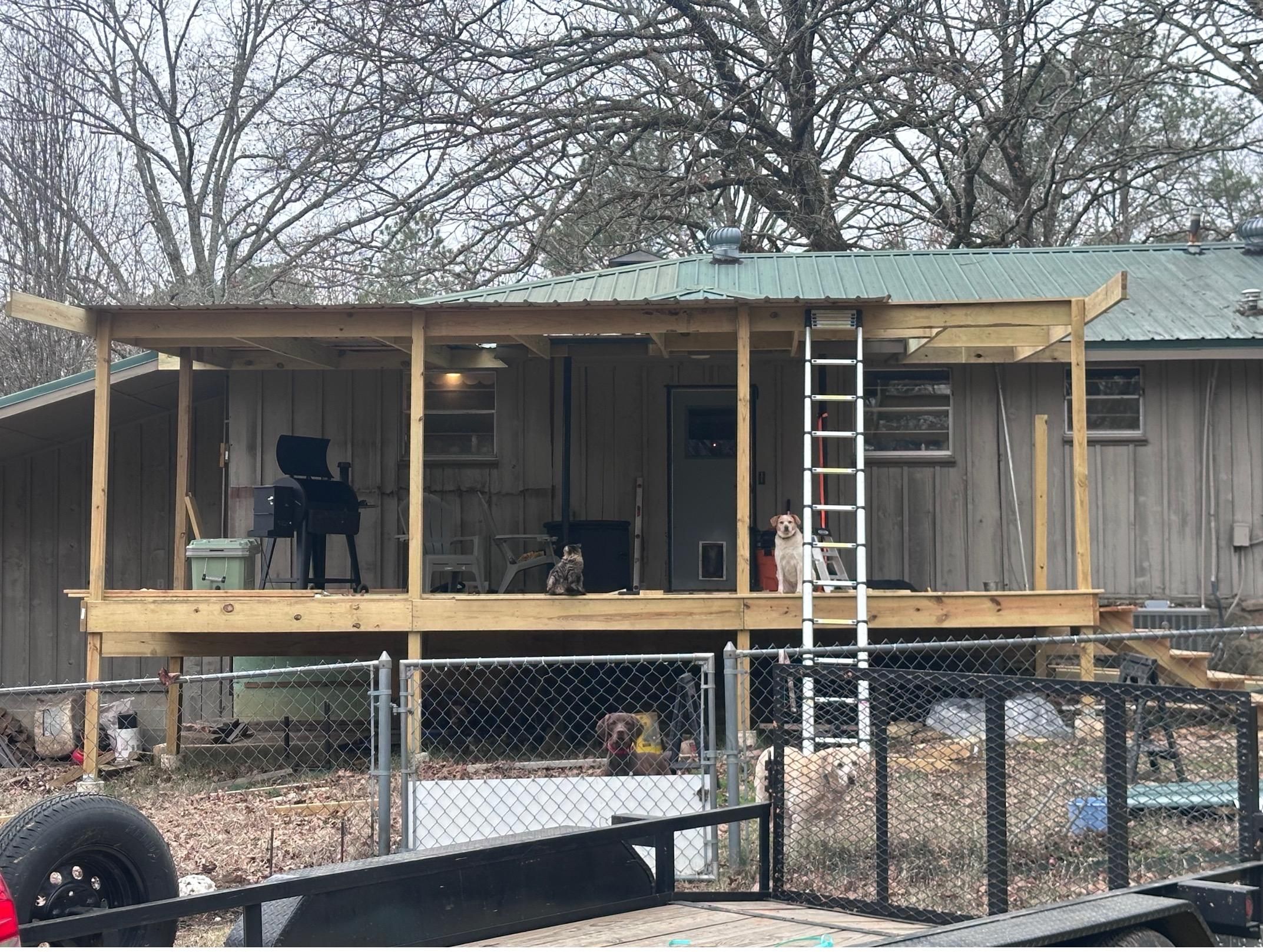 How to Build a Porch in 6 Easy Steps : 6 Steps - Instructables