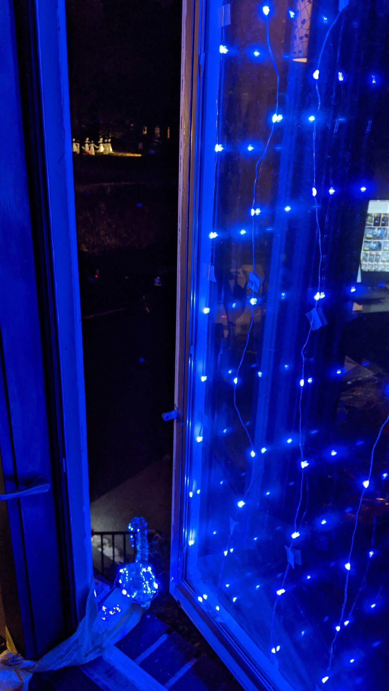 Glowing Halloween Candy Chute From 2nd Floor: Transparent Slide and ...