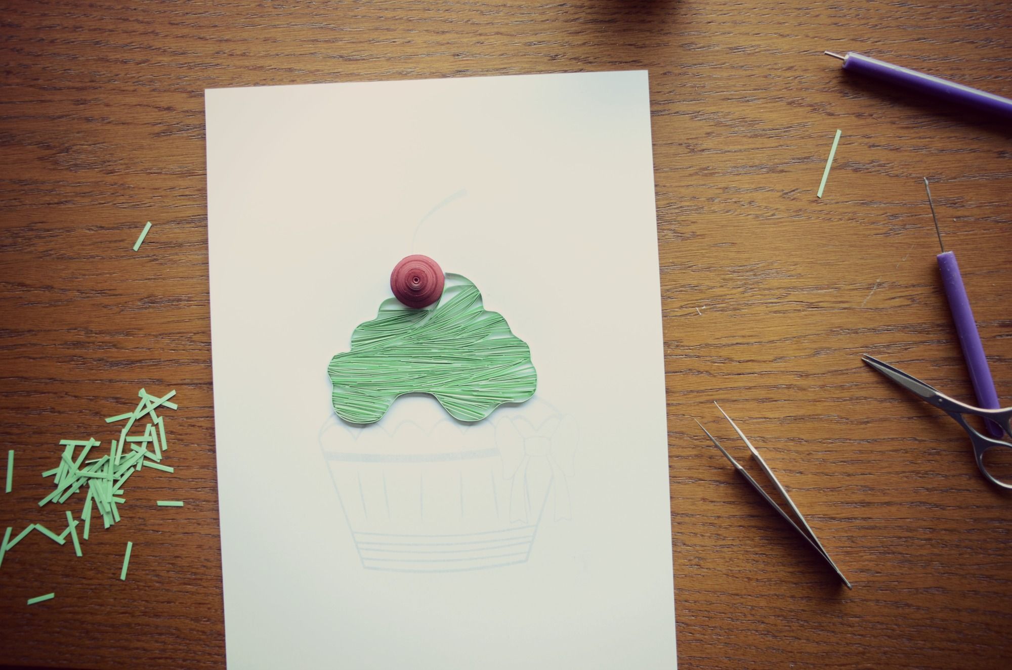 Paper Quilling Cupcake : 3 Steps (with Pictures) - Instructables