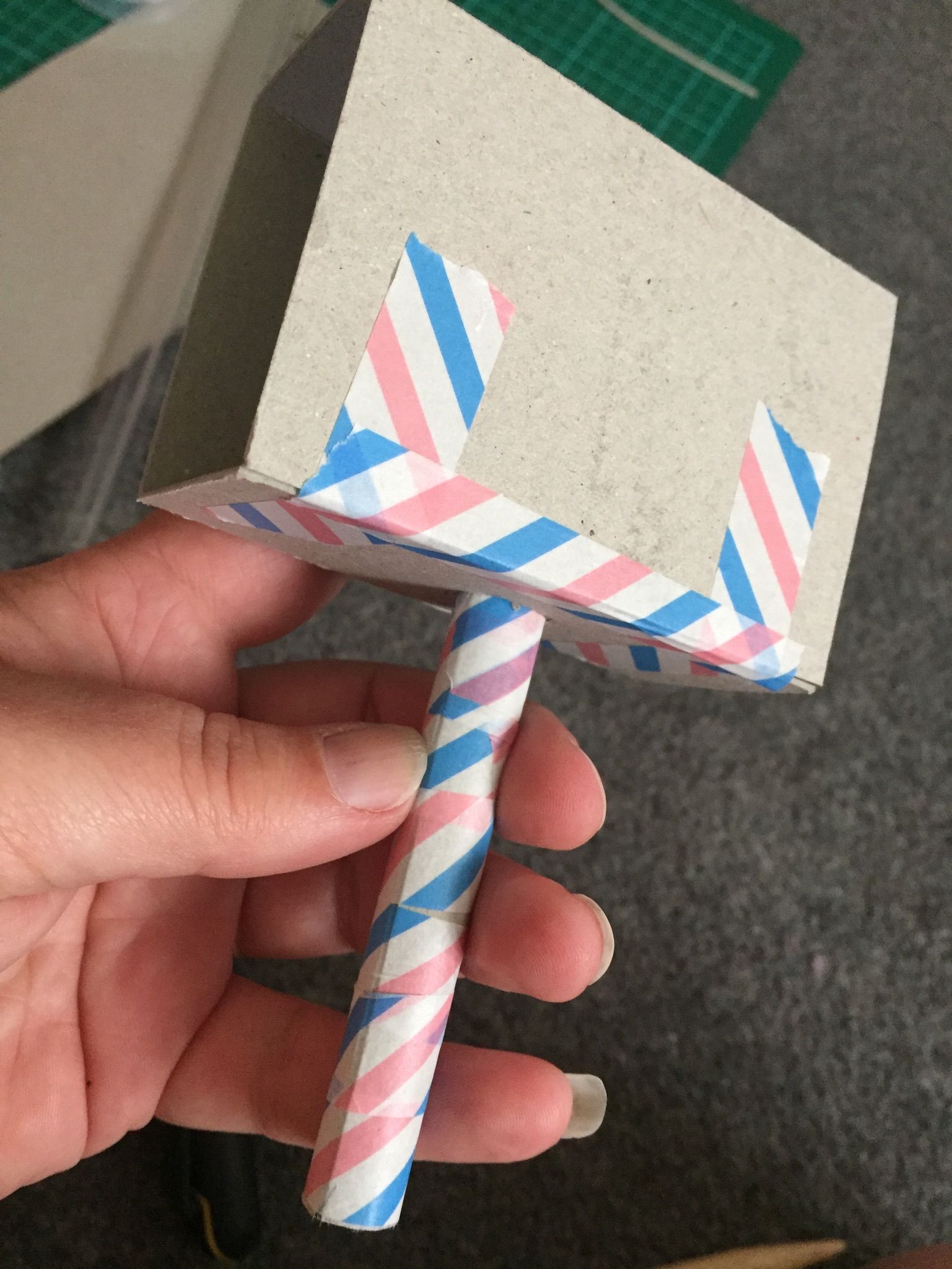 How to Knit Mjölnir - Hammer of Thor : 3 Steps (with Pictures ...