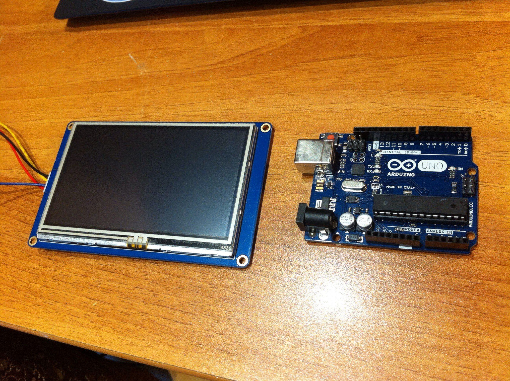 Arduino UNO+Nextion Display : 4 Steps - Instructables