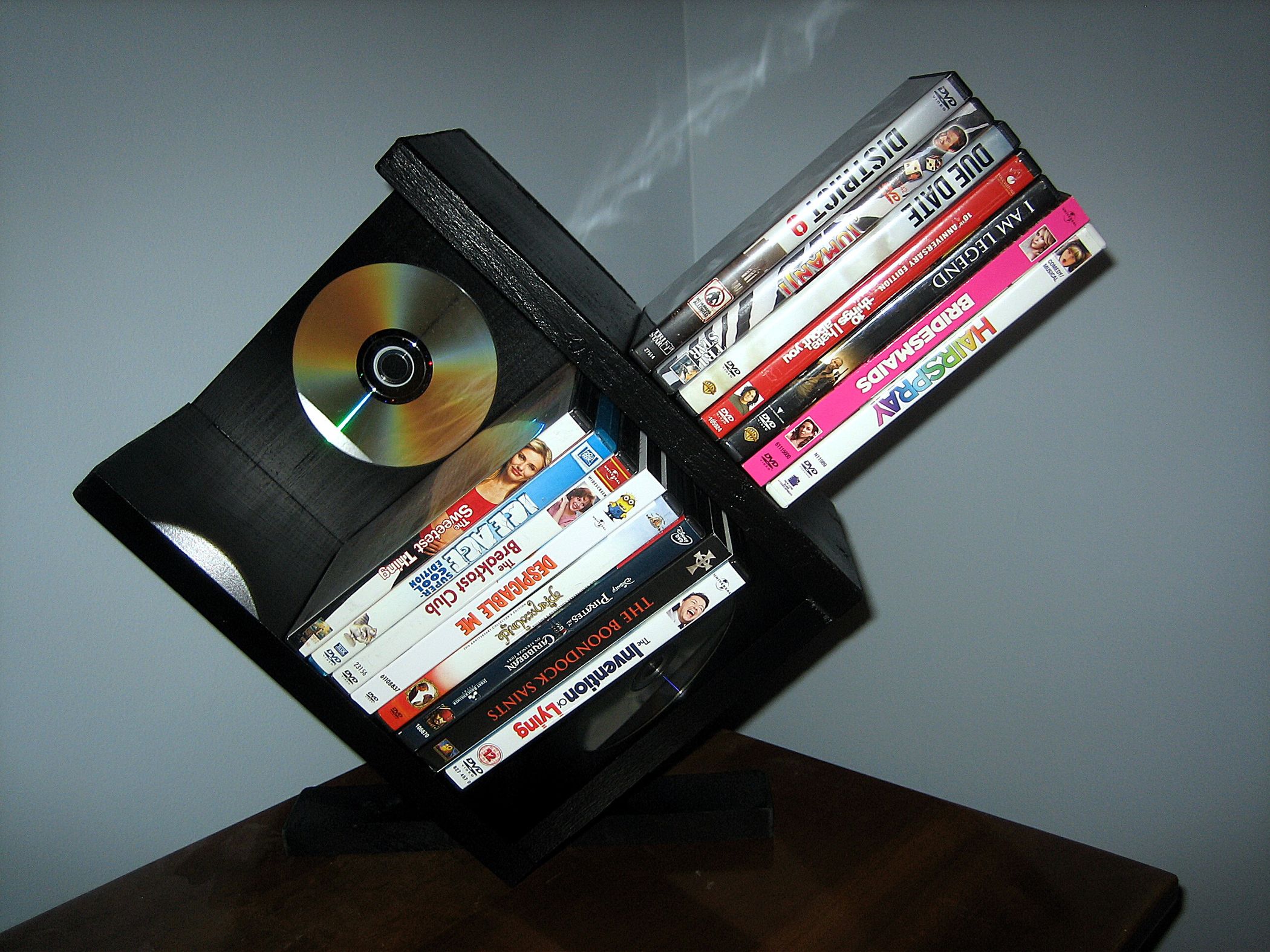 Simple Anti-Gravity DVD Holder : 5 Steps - Instructables