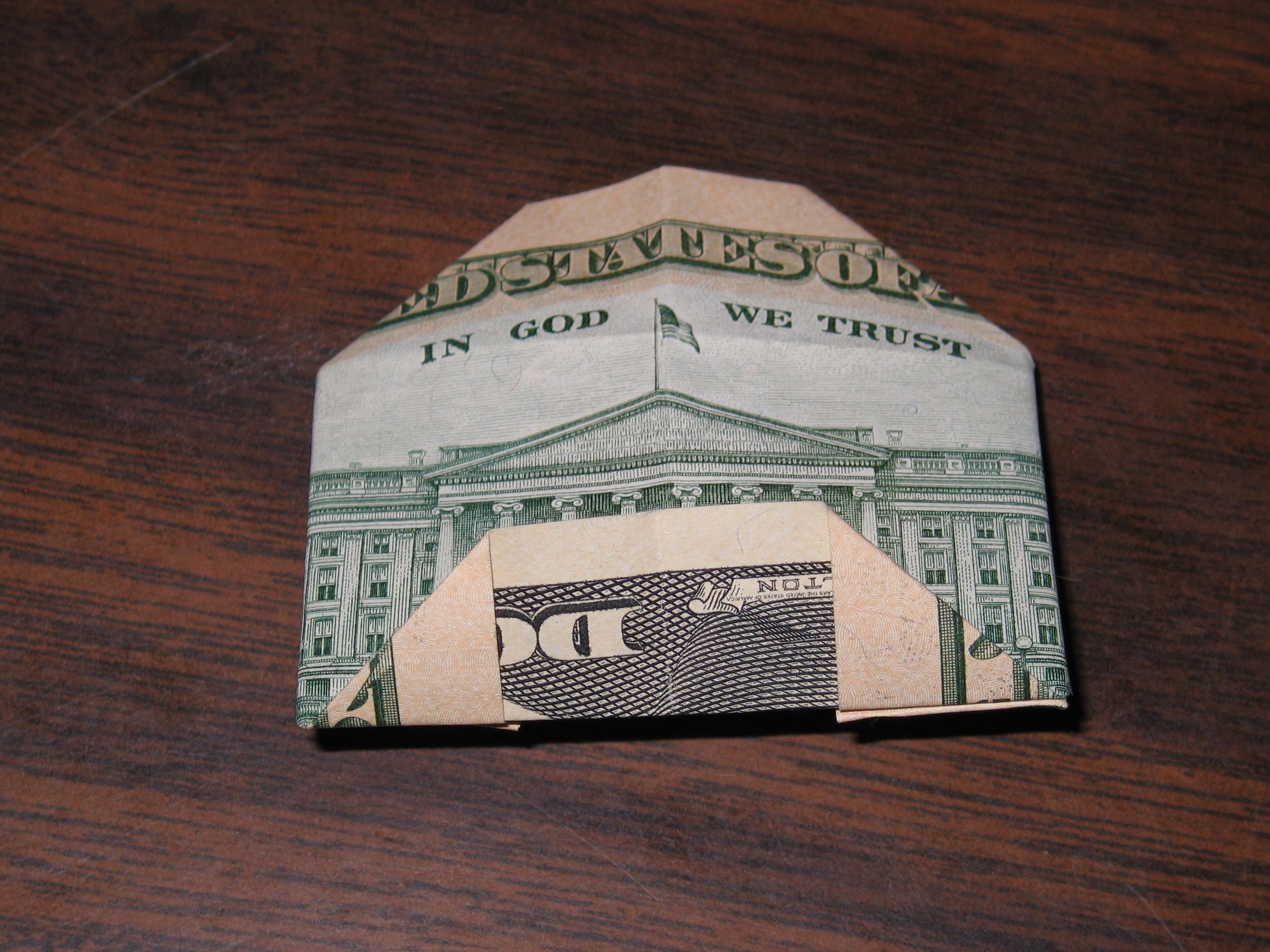 Fold a Dollar Bill Into an Impossibly Small Rectangle! : 14 Steps ...