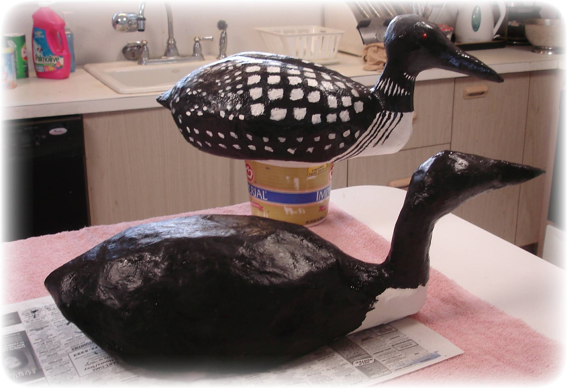 Recycle Plastic Grocery Bags, Wire Hangers and Newspaper Into Loons ...