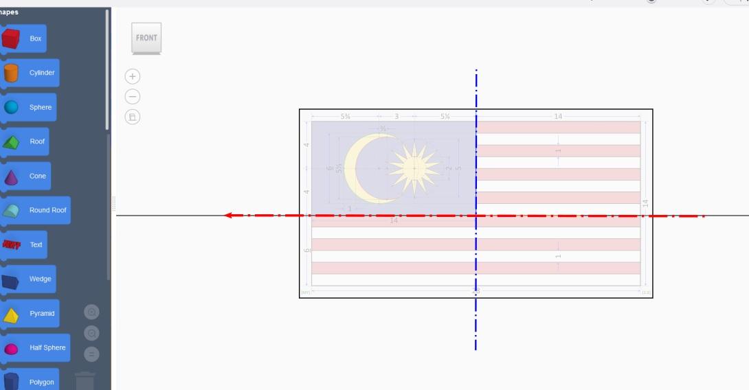 Create Country Flag With Tinkercad Codeblock Editor : 6 Steps (with Pictures) - Instructables