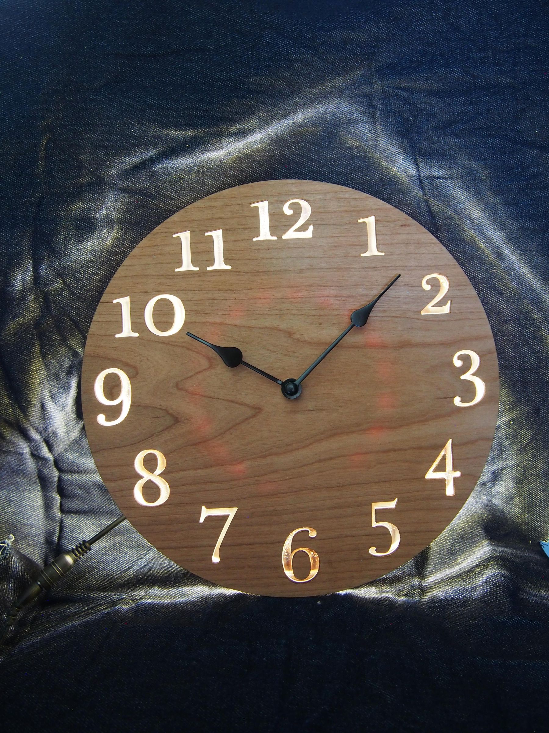 LED Light Wall Clock : 12 Steps (with Pictures) - Instructables