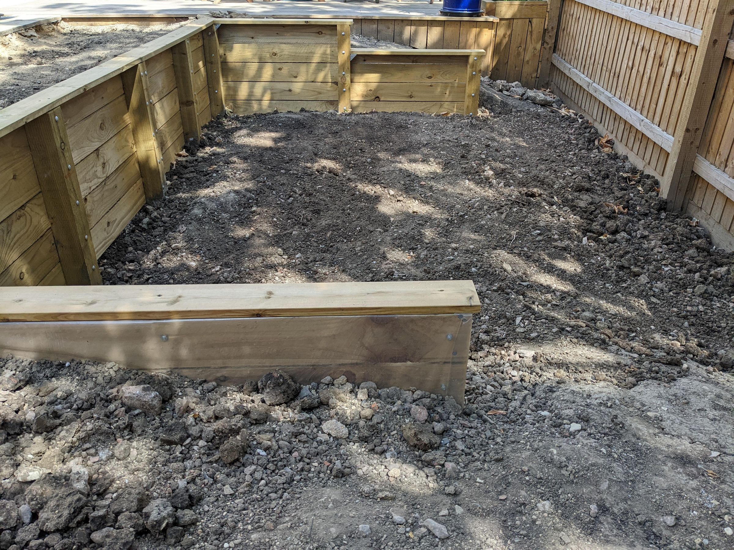 Creating a Beautiful Tiered Garden From a Boring New Build Slope : 8 ...