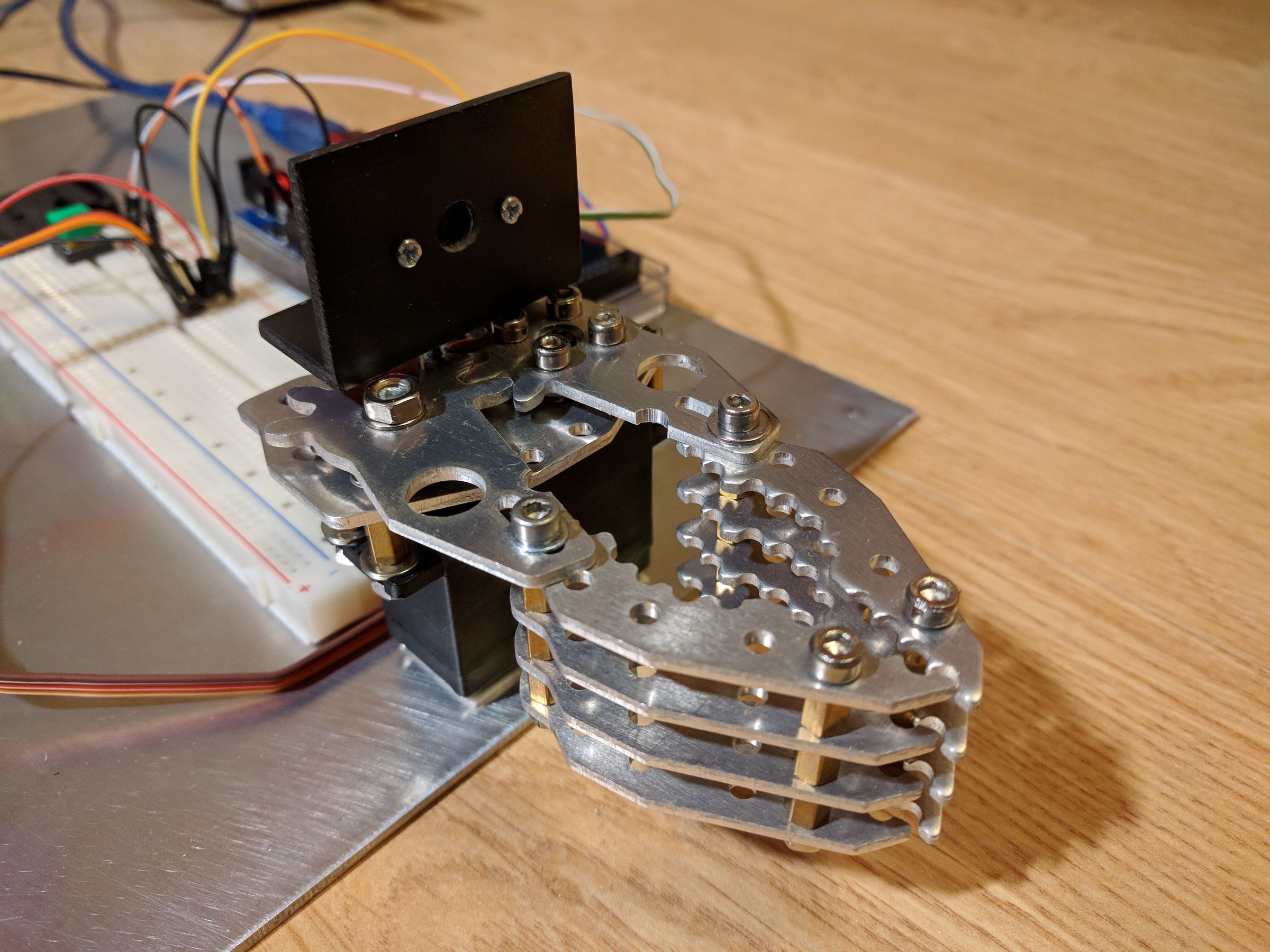 Automatic Gripping Using a Laser Sensor and Voice Commands : 5 Steps ...