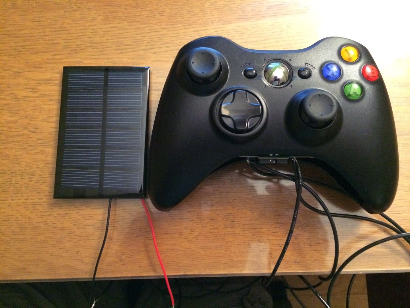 Solar Powered Xbox360 Controller : 4 Steps - Instructables
