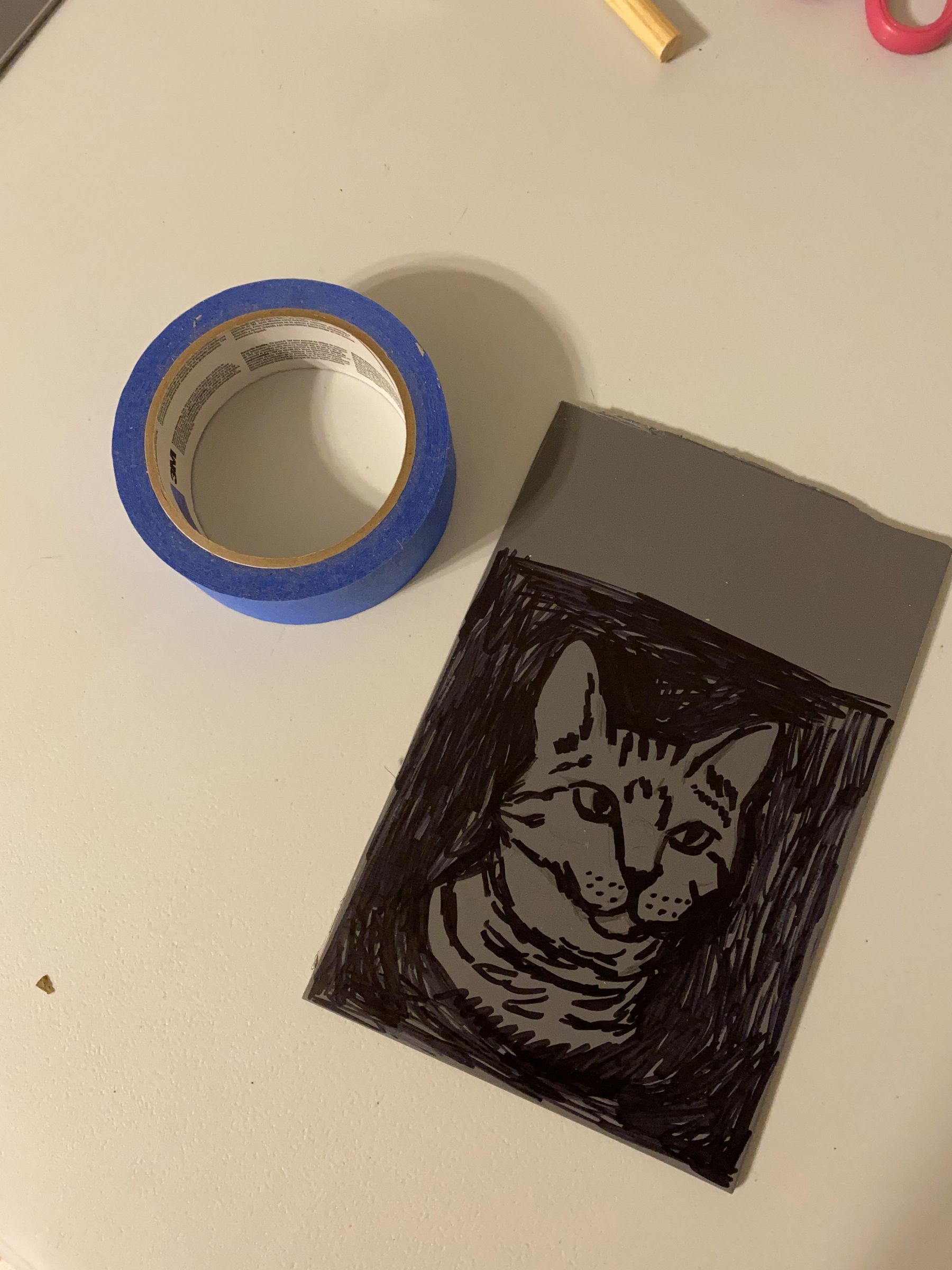 Making a Linocut Print From Start to Finish : 11 Steps (with Pictures ...