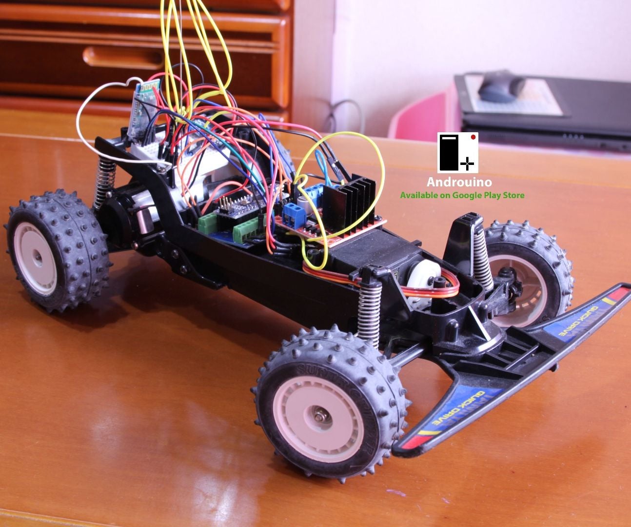 Arduino Dual Controlled RC Car (Bluetooth and WiFi) : 3 Steps - Instructables