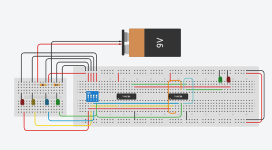 Breadboard Security Lock W/ AOI Logic : 5 Steps - Instructables