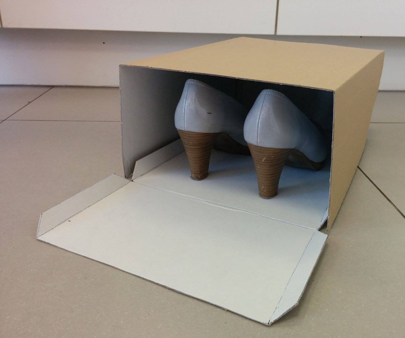 Cardboard Shoe Rack : 5 Steps - Instructables