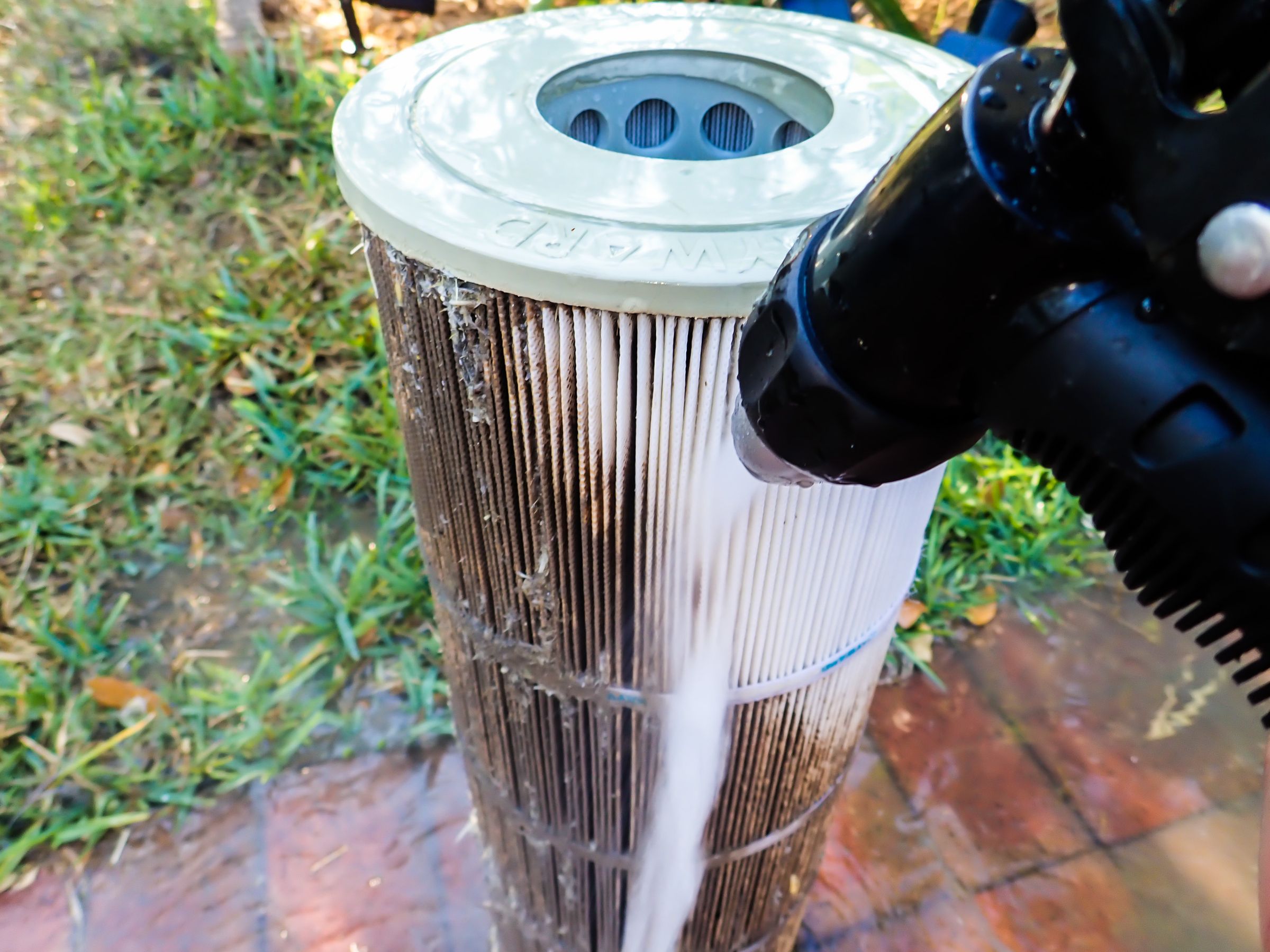 How to Clean a Pool Cartridge Filter System : 15 Steps (with Pictures ...