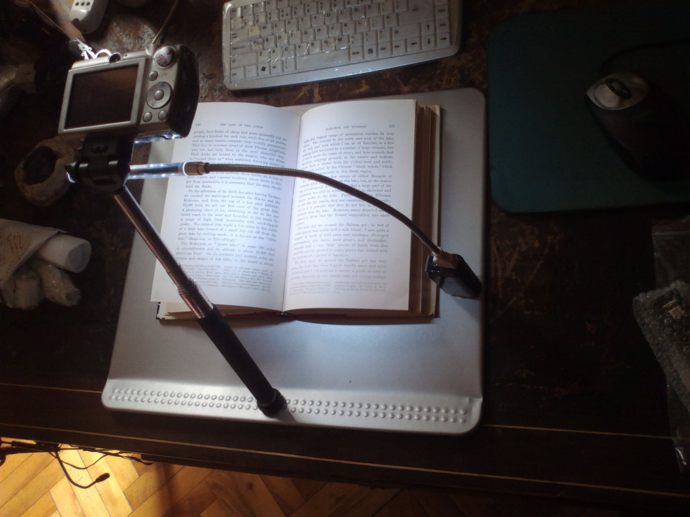 Copy Stand for Book Scanning - Just One Hole to Create Your Ebook : 3 ...