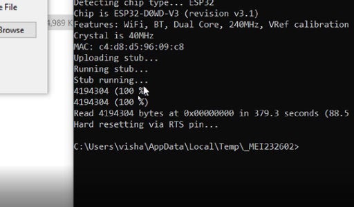 How To Clone Esp32 Firmware To Another Esp32 A Quick And Easy Guide 4 Steps Instructables 8691
