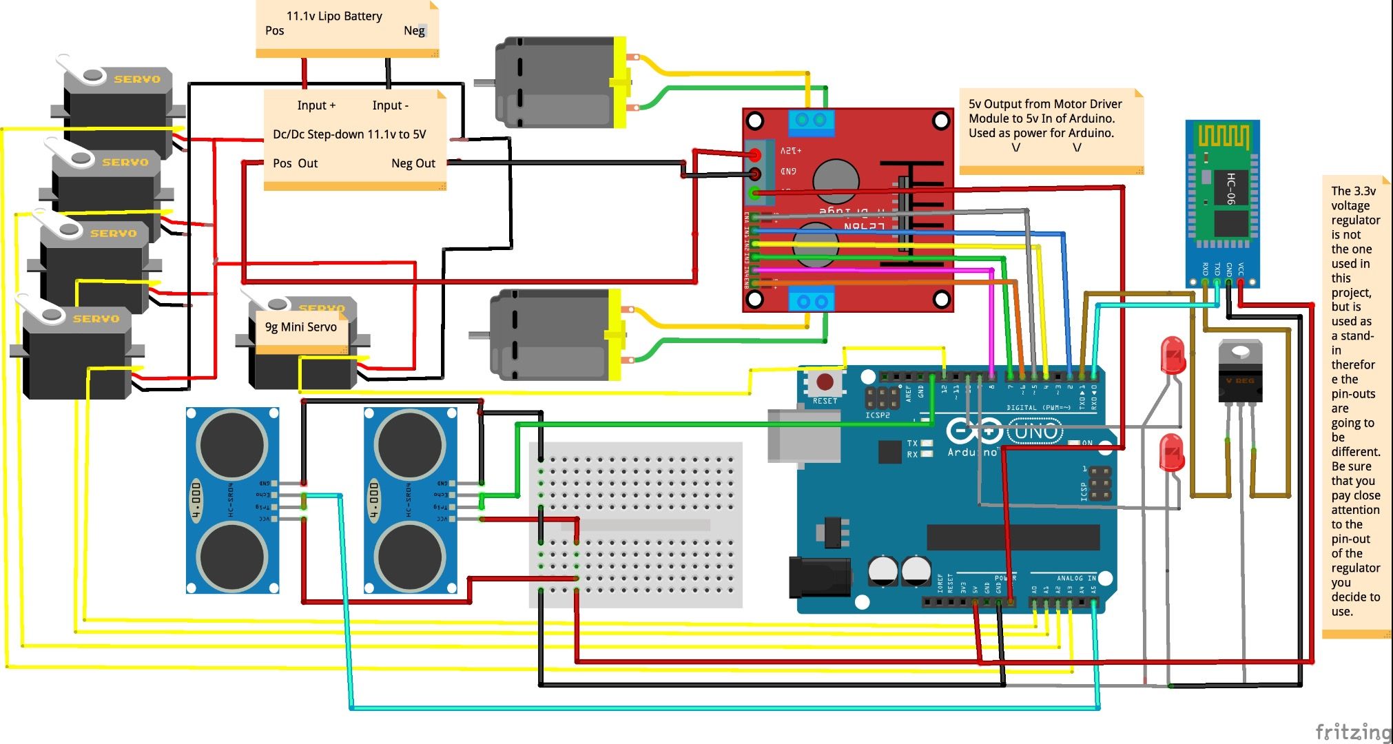 Autonomous Tank W/ Robotic Arm(Arduino, Bluetooth) : 8 Steps ...