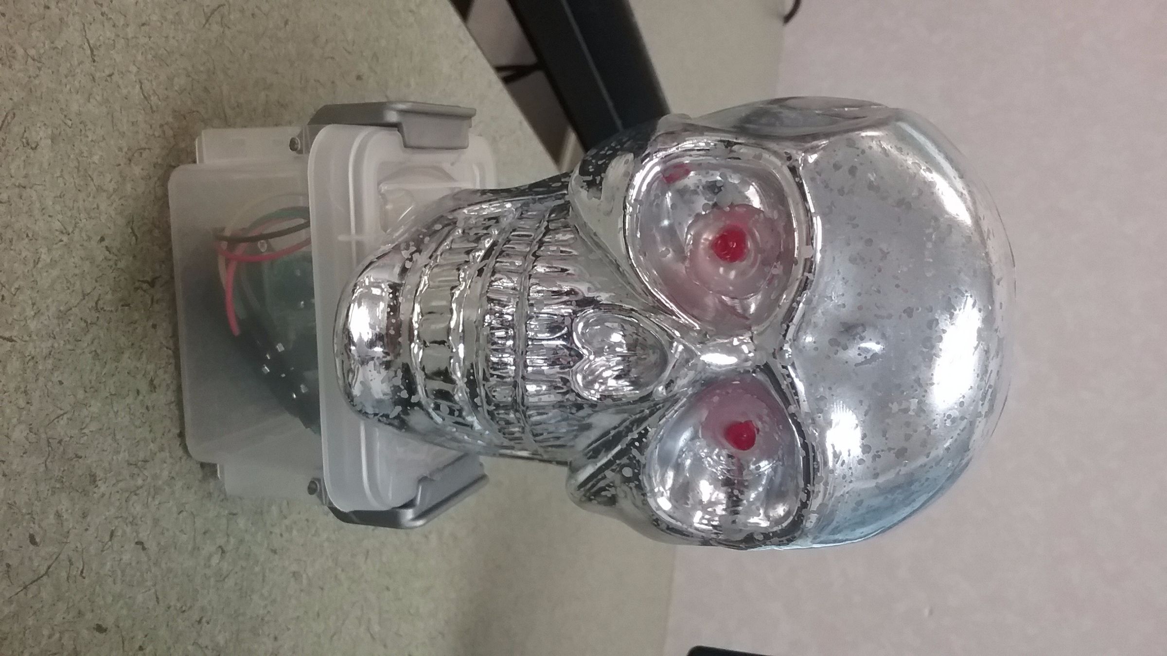 DIY Halloween LED Skull Decoration : 5 Steps (with Pictures ...