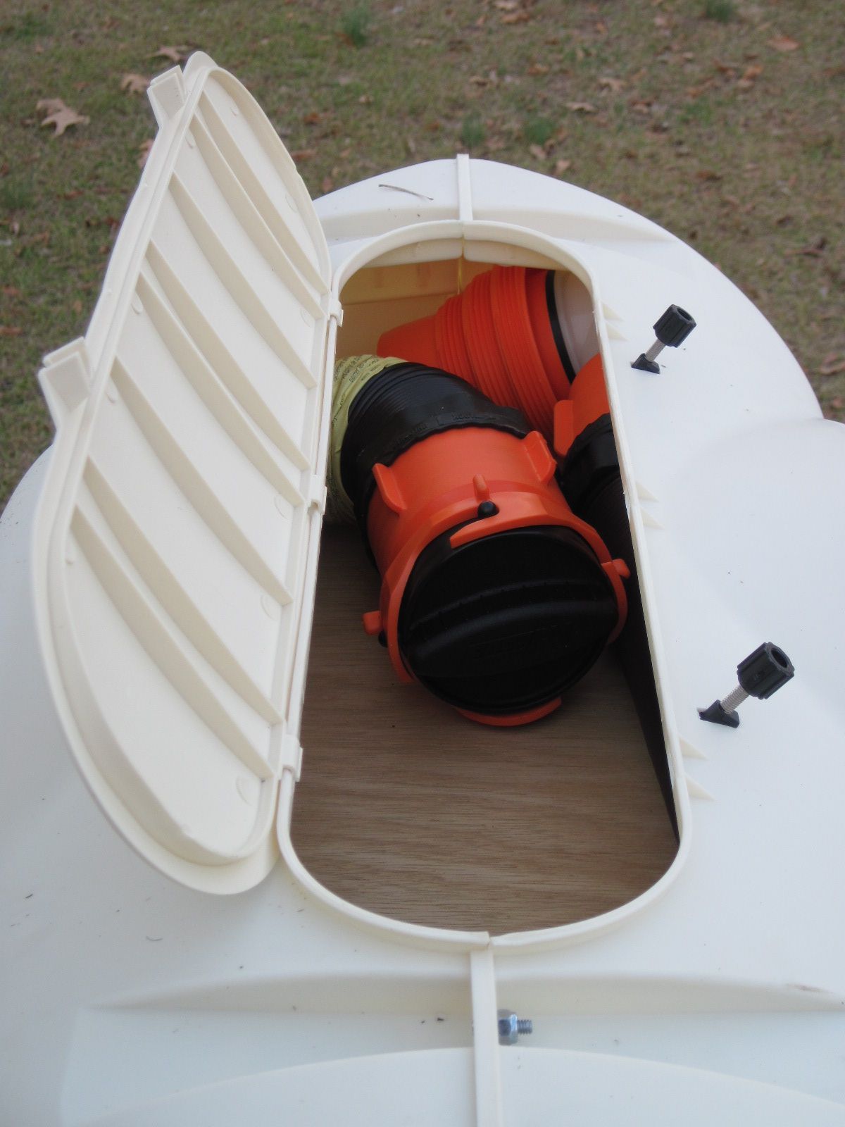 Storage for Assembled RV Sewer Hose - Instructables