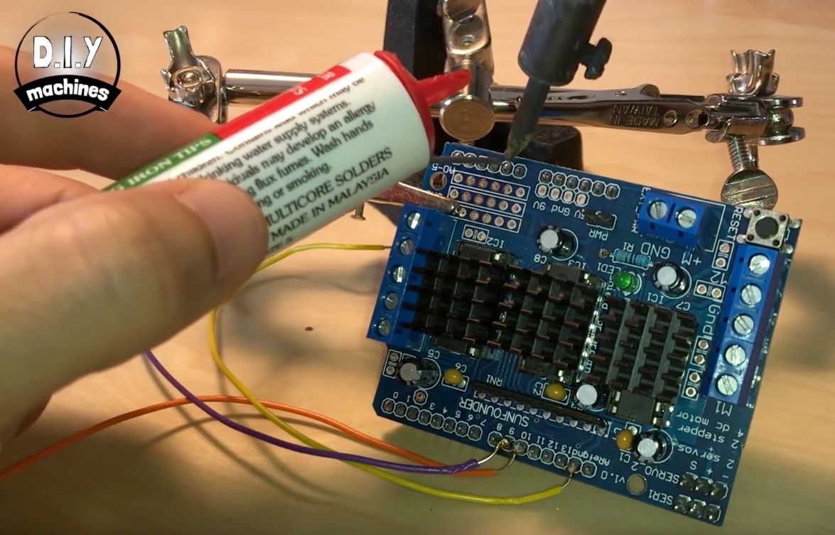 Arduino Robotic Bartender - 3D Printable & Bluetooth : 32 Steps (with ...