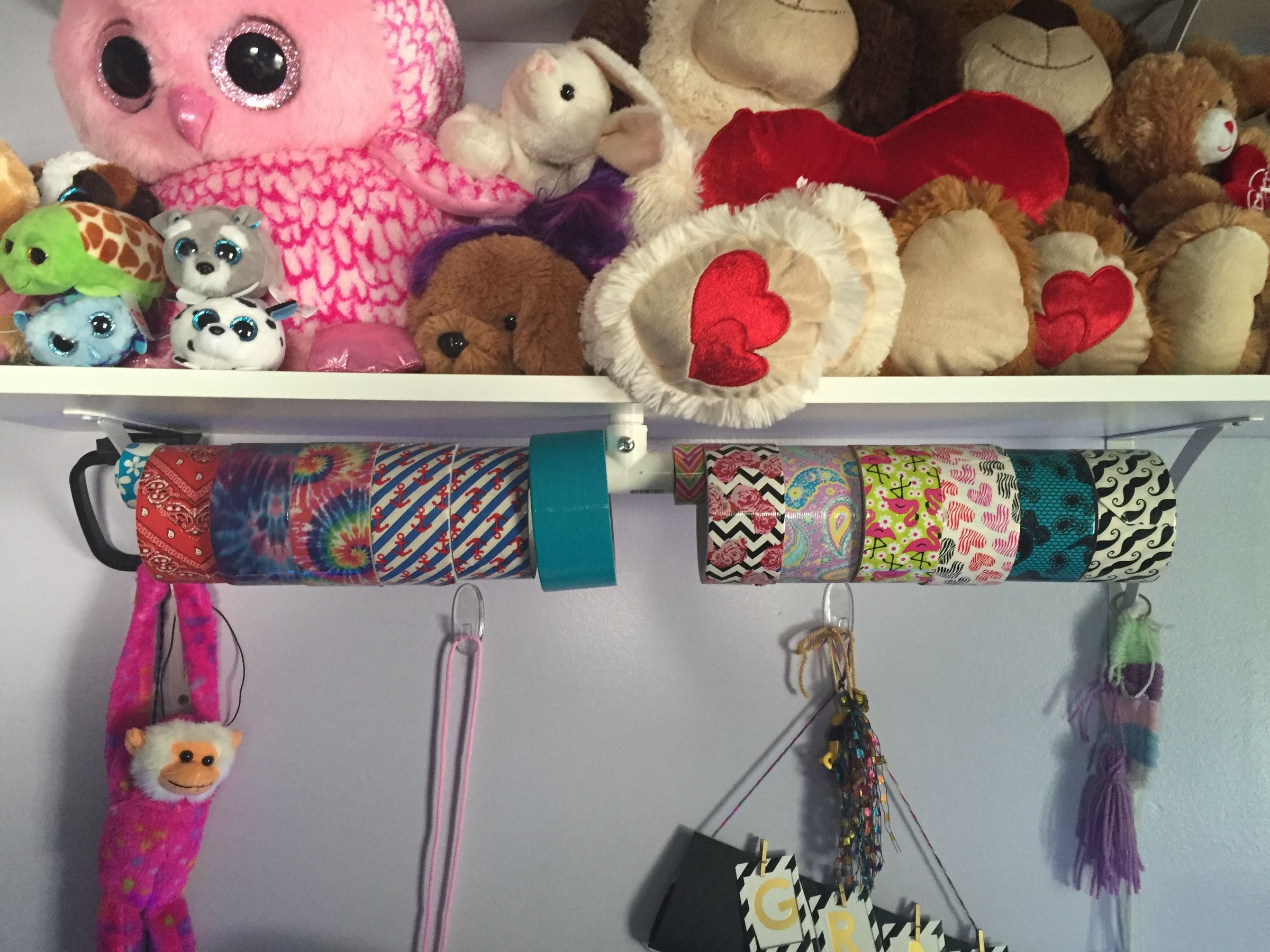 PVC Duct Tape Rack : 6 Steps - Instructables