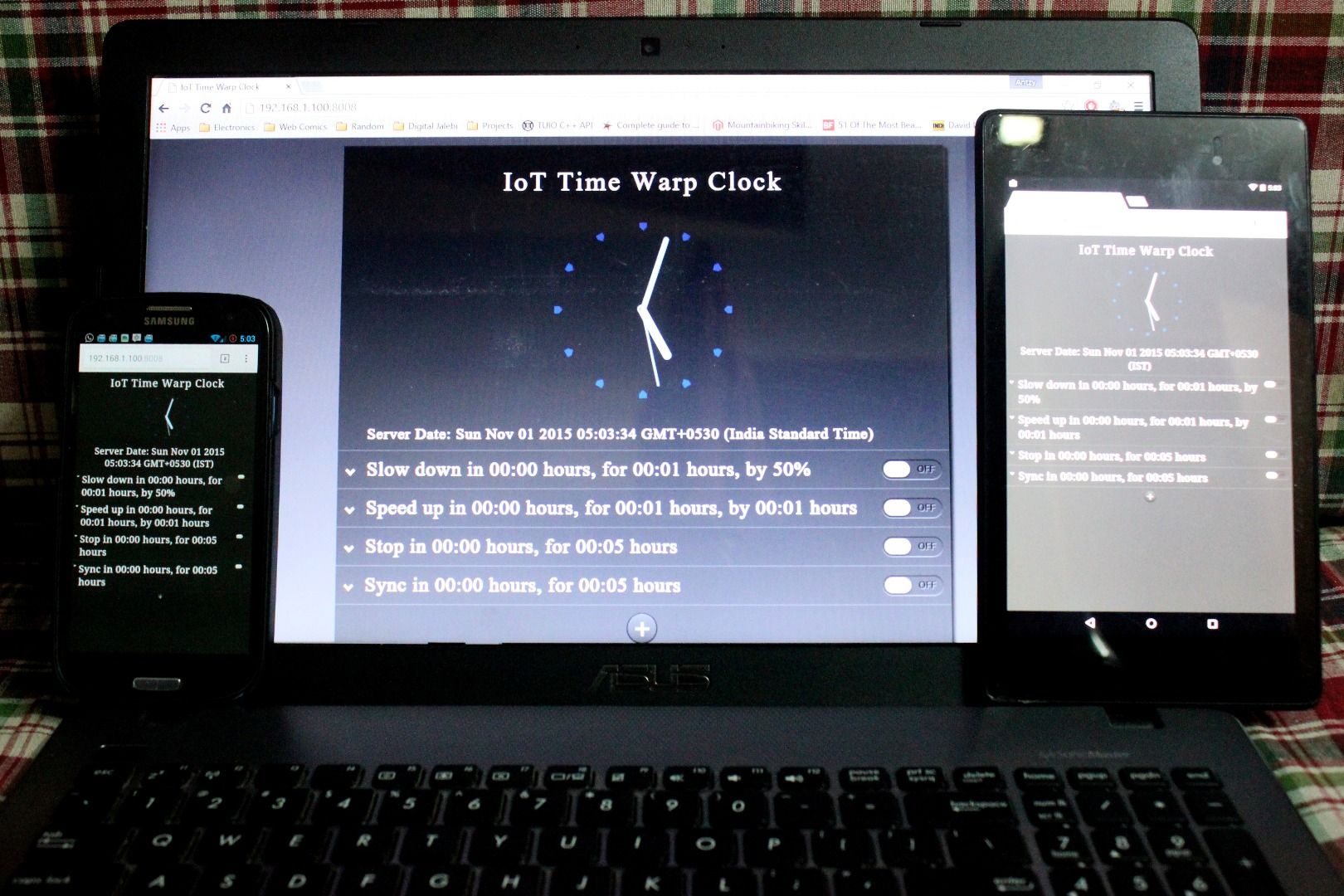 IoT Time Warp Dali Clock : 10 Steps (with Pictures) - Instructables