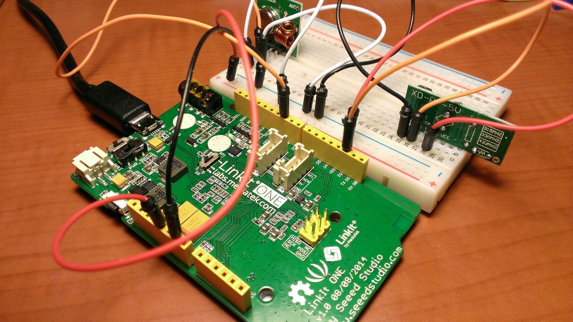 Control Your RF Outlets With LinkIt One : 6 Steps - Instructables
