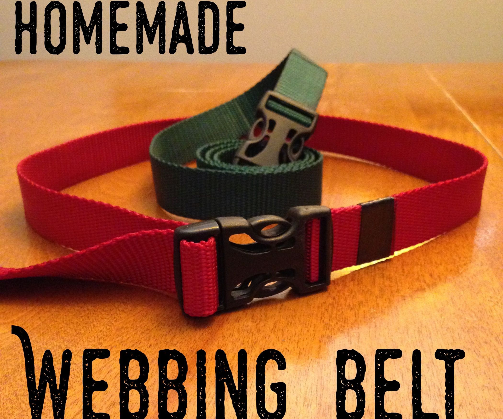 Outdoor Webbing Belt : 6 Steps (with Pictures) - Instructables
