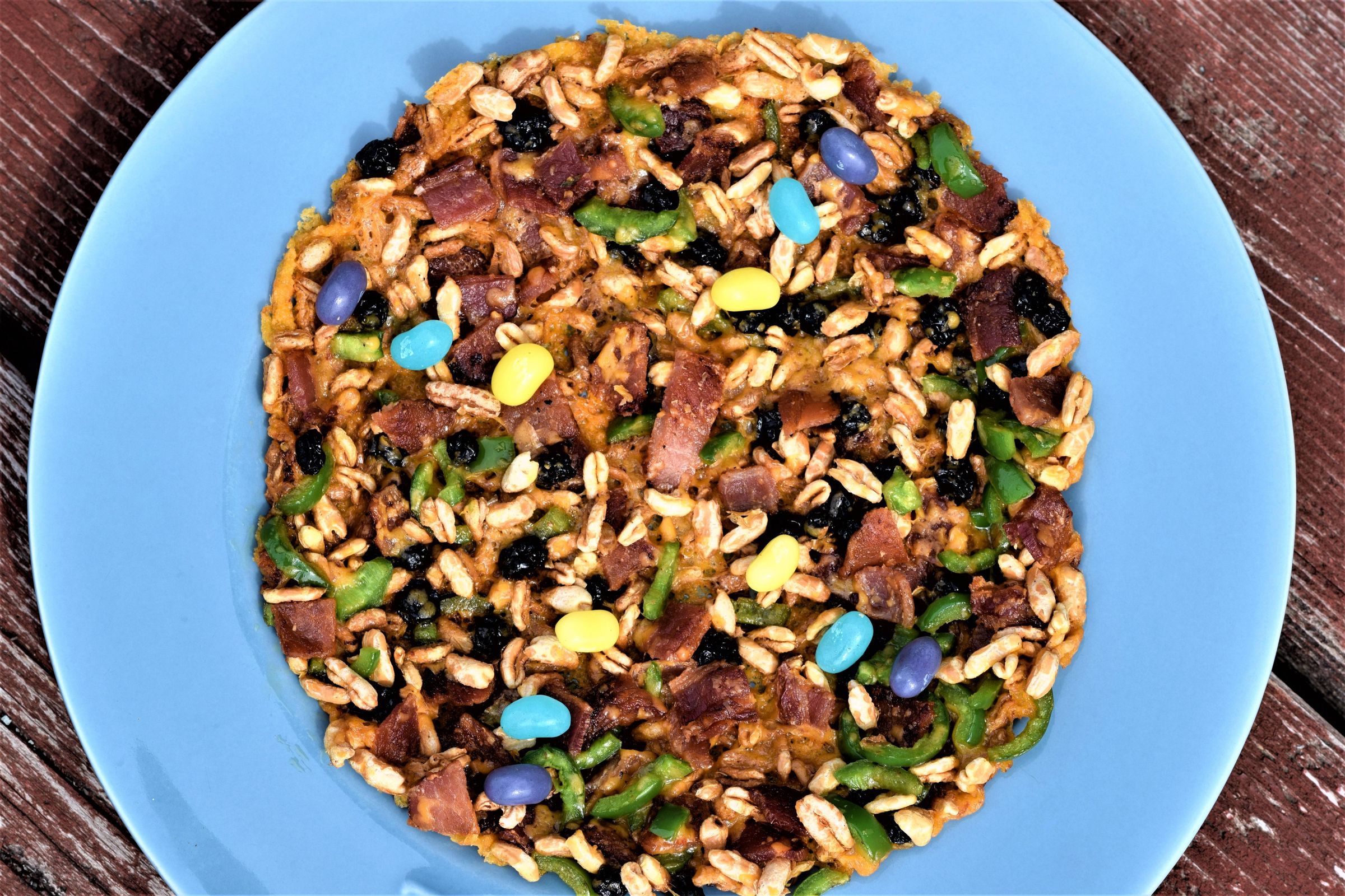 Rainbow Breakfast Cereal Pizza Brittle : 4 Steps (with Pictures ...