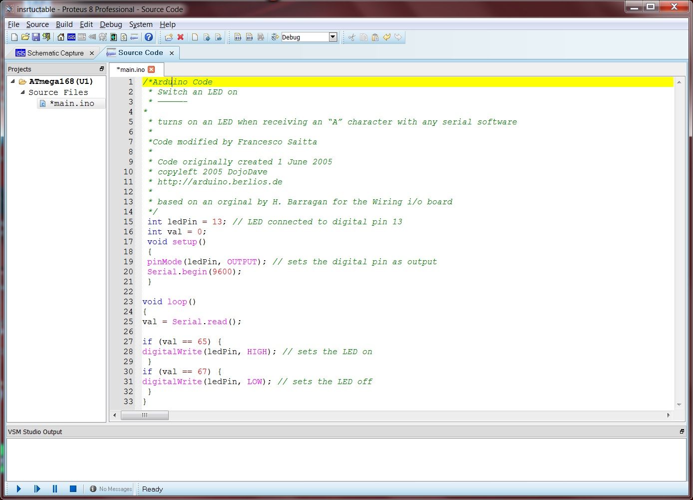 Processing Using the Proteus Arduino Model : 10 Steps - Instructables