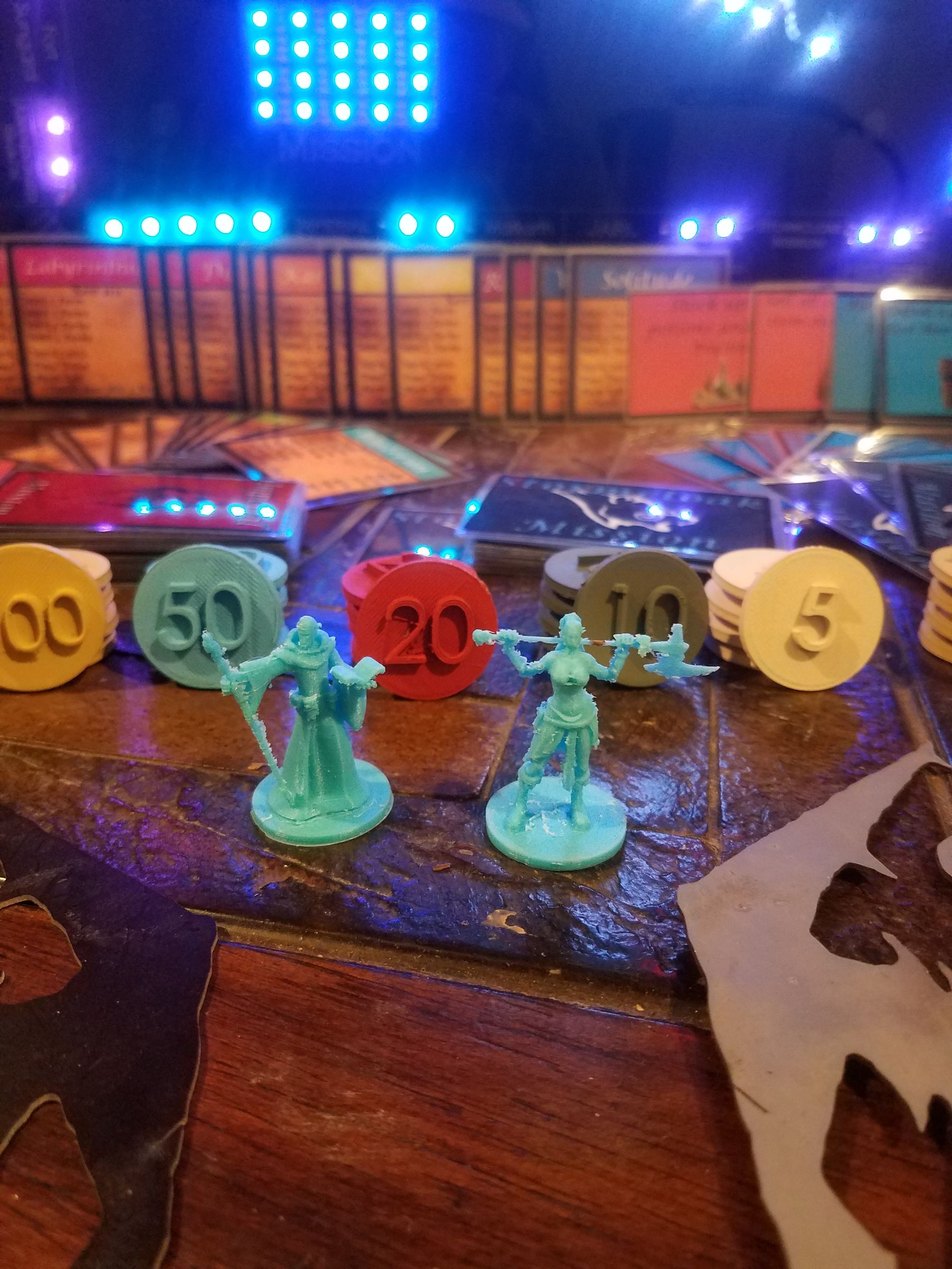 DIY Skyrim Monopoly Board With Arduino LED Lights : 7 Steps (with ...