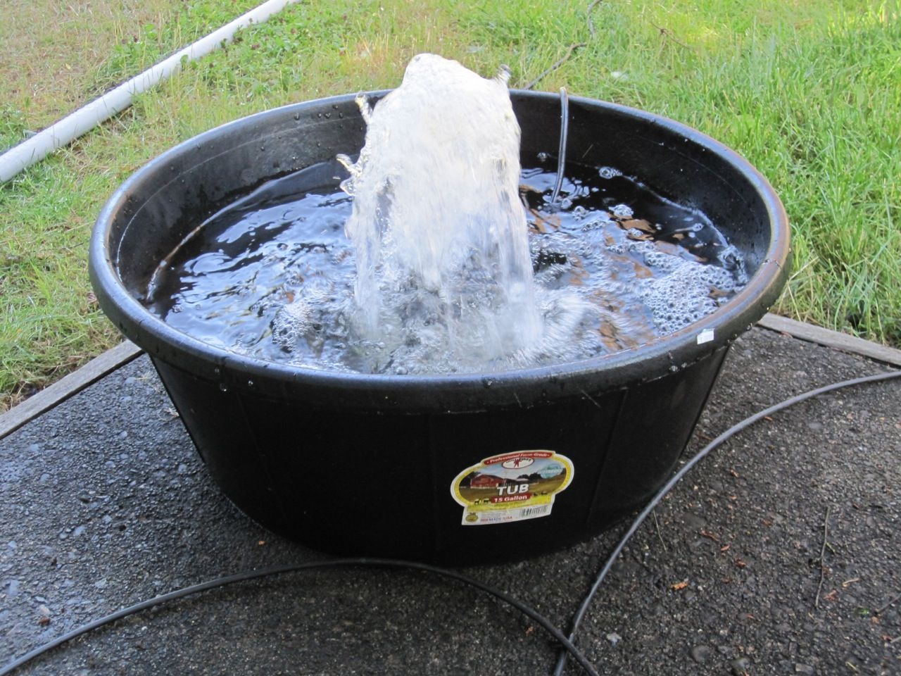 Disappearing Water Fountain : 10 Steps (with Pictures) - Instructables