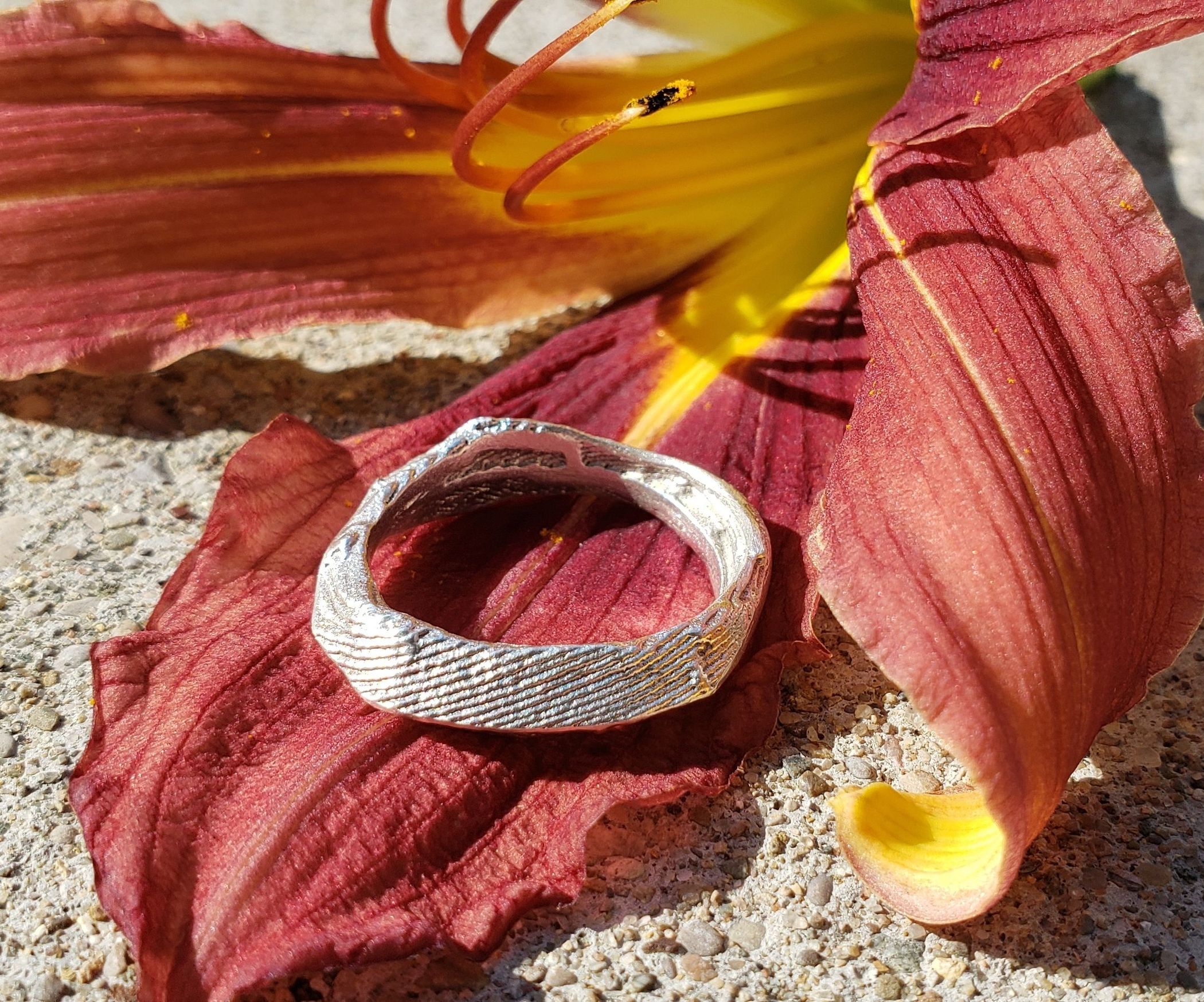 Silver Ring - Cuttlebone Cast : 13 Steps (with Pictures) - Instructables