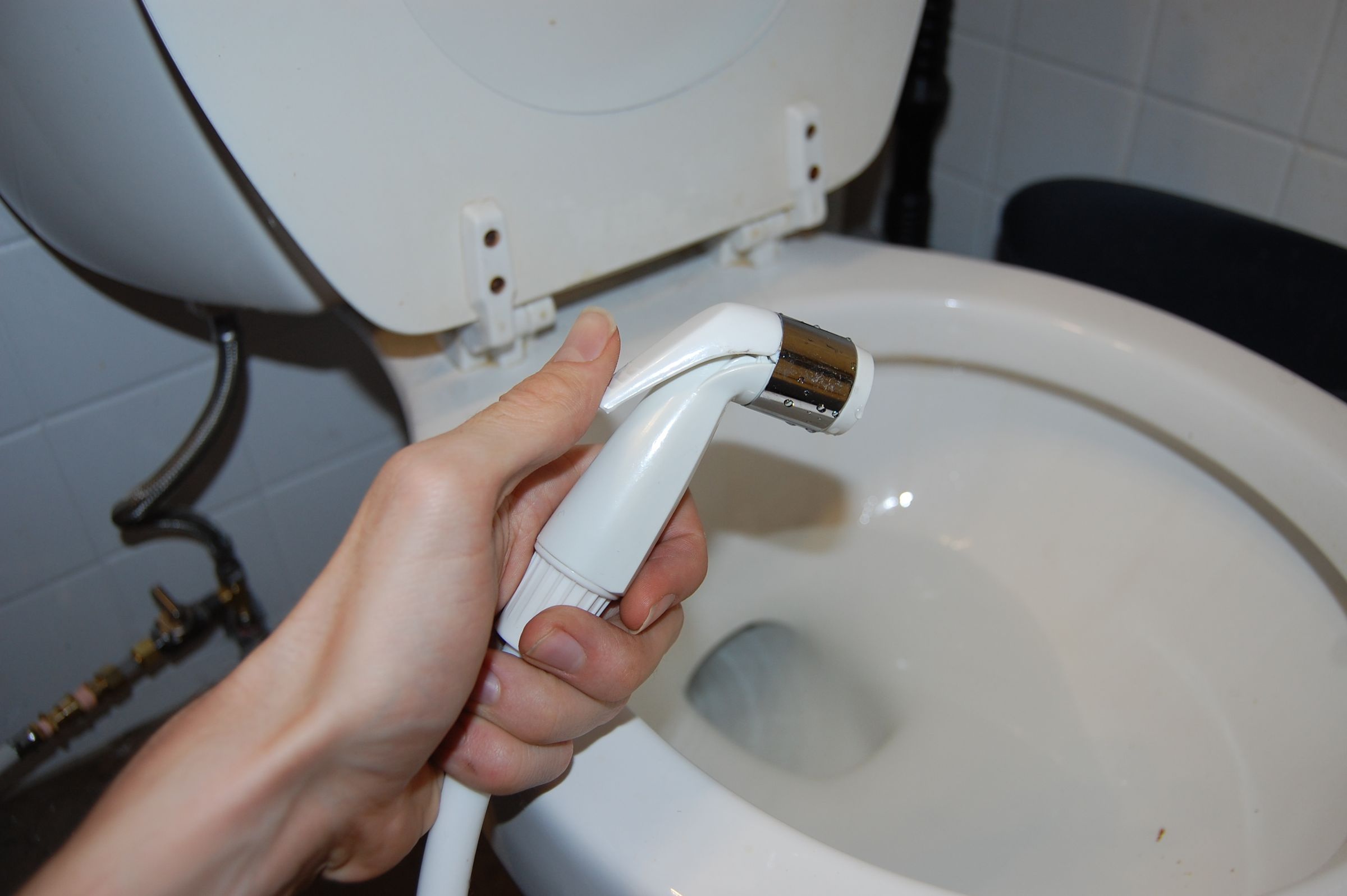 Add a Shower to Your Toilet : 4 Steps (with Pictures) - Instructables