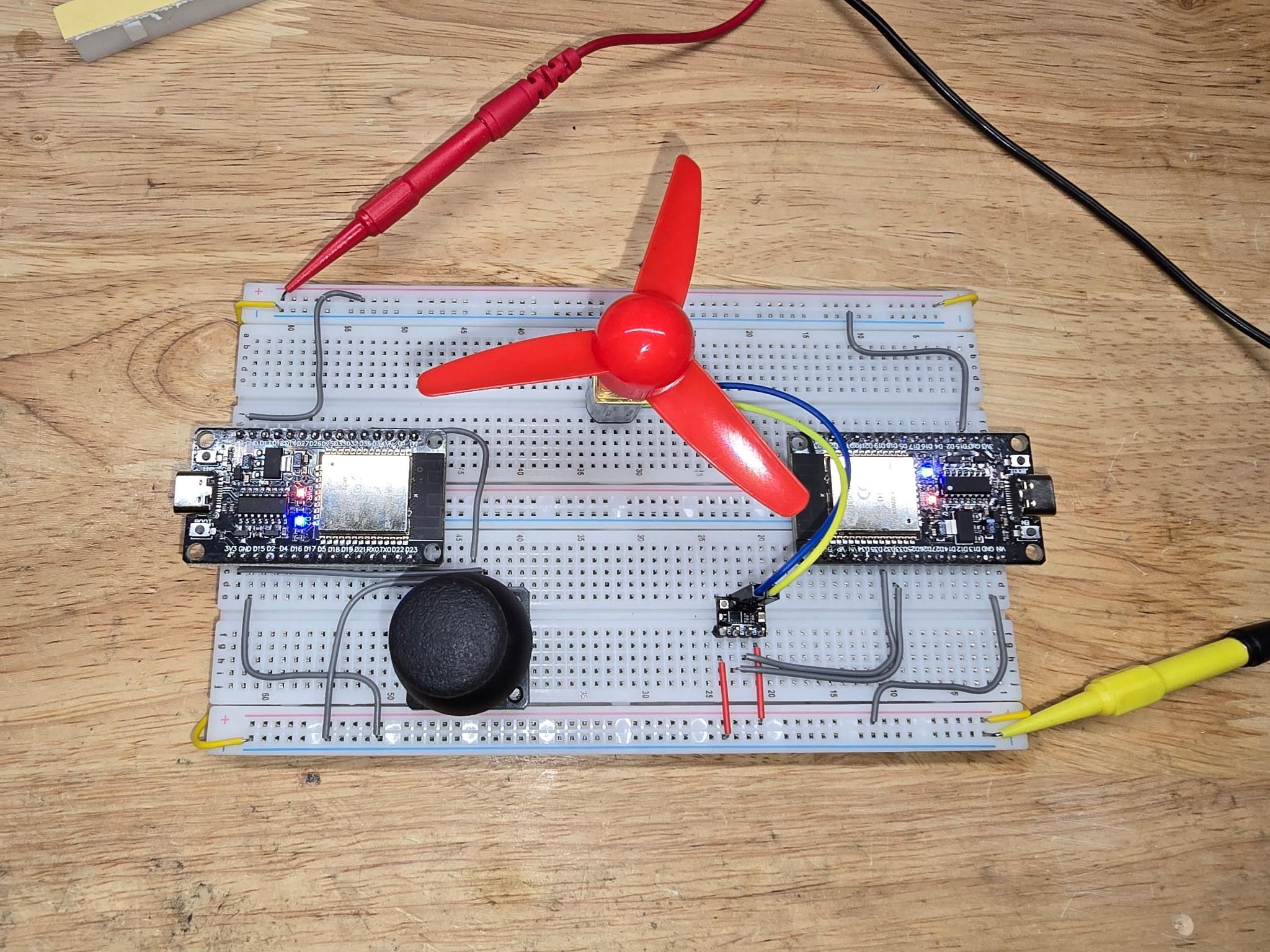 Back to Basics: Wireless DC Fan Motor Control Using 2 X ESP32 Boards ...