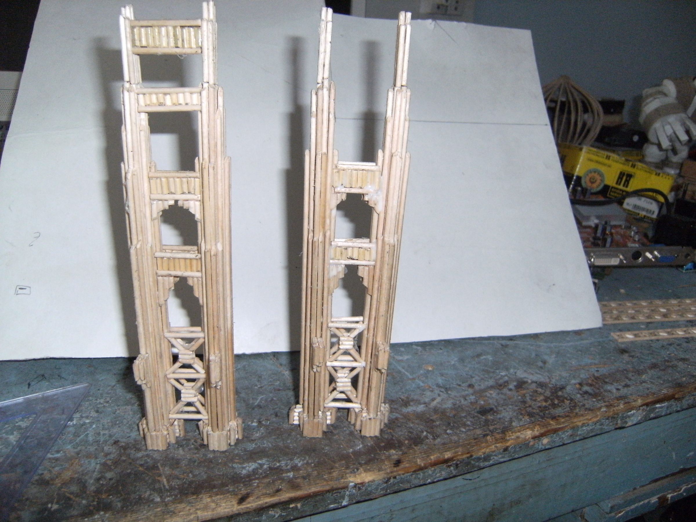 BBQ Sticks Golden Gate Bridge : 6 Steps - Instructables