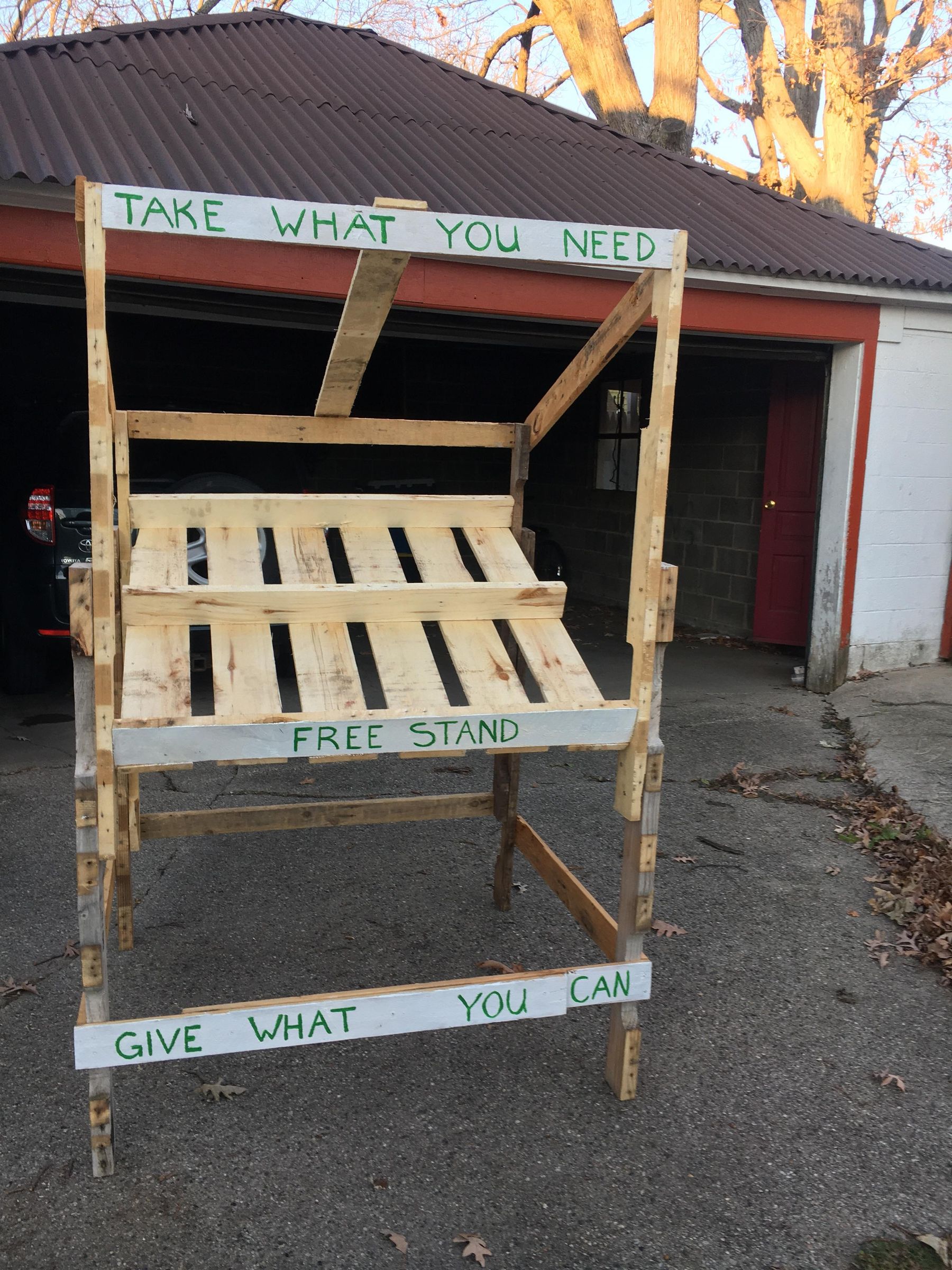 Barn Made Of Pallets