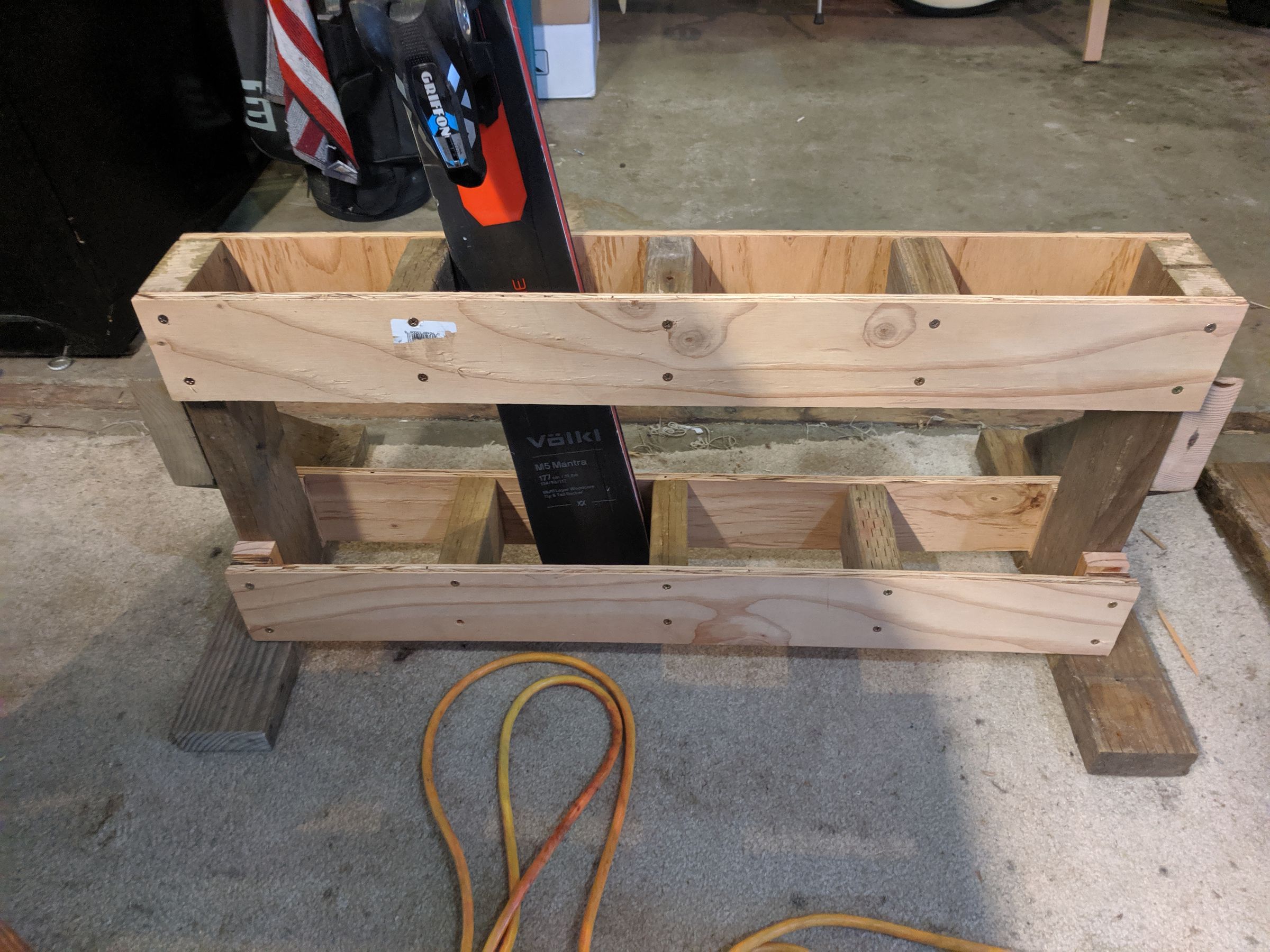 Ski Rack From 2x4 and Plywood : 8 Steps (with Pictures) - Instructables